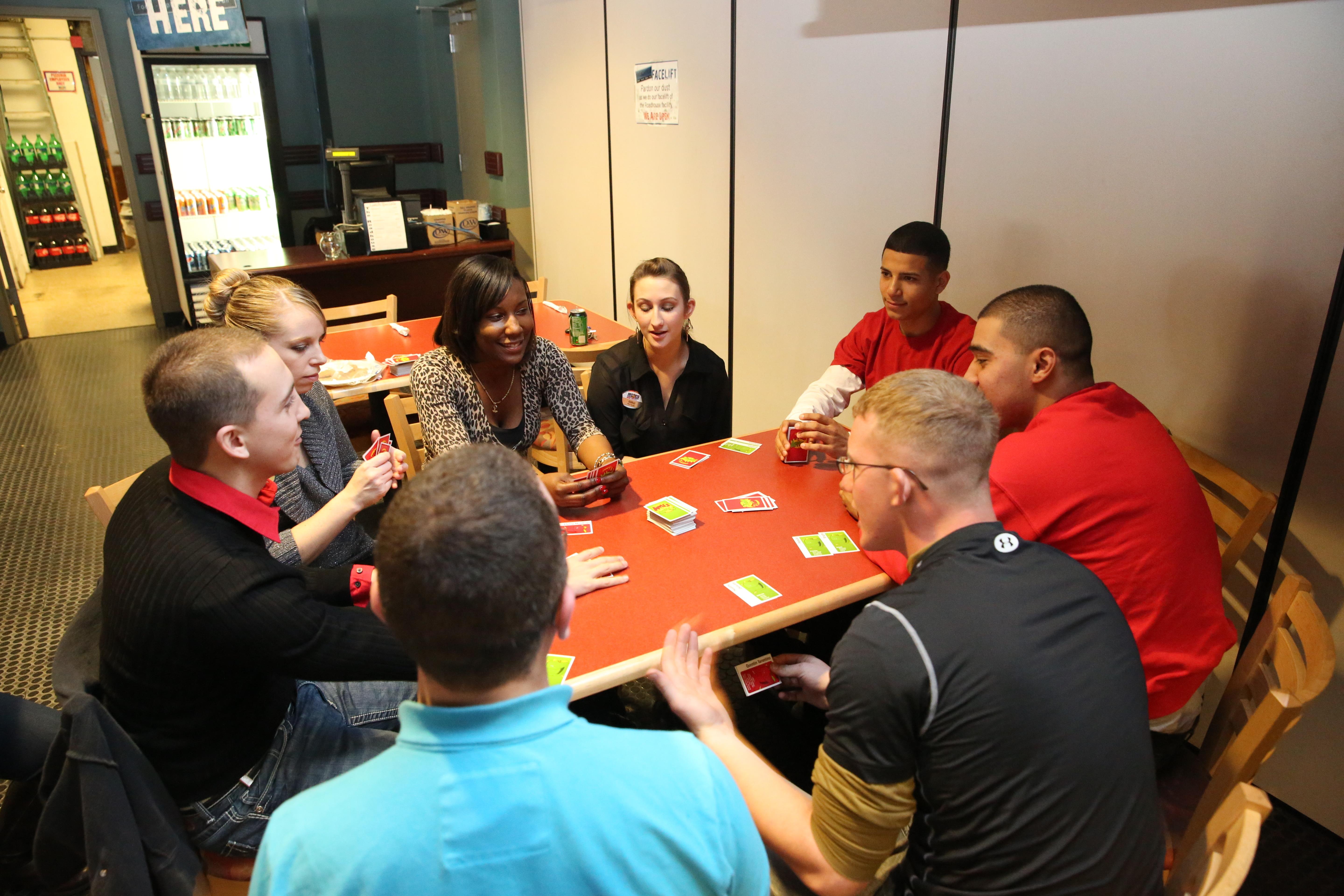 Marines, Sailors gather for Thanksgiving feast