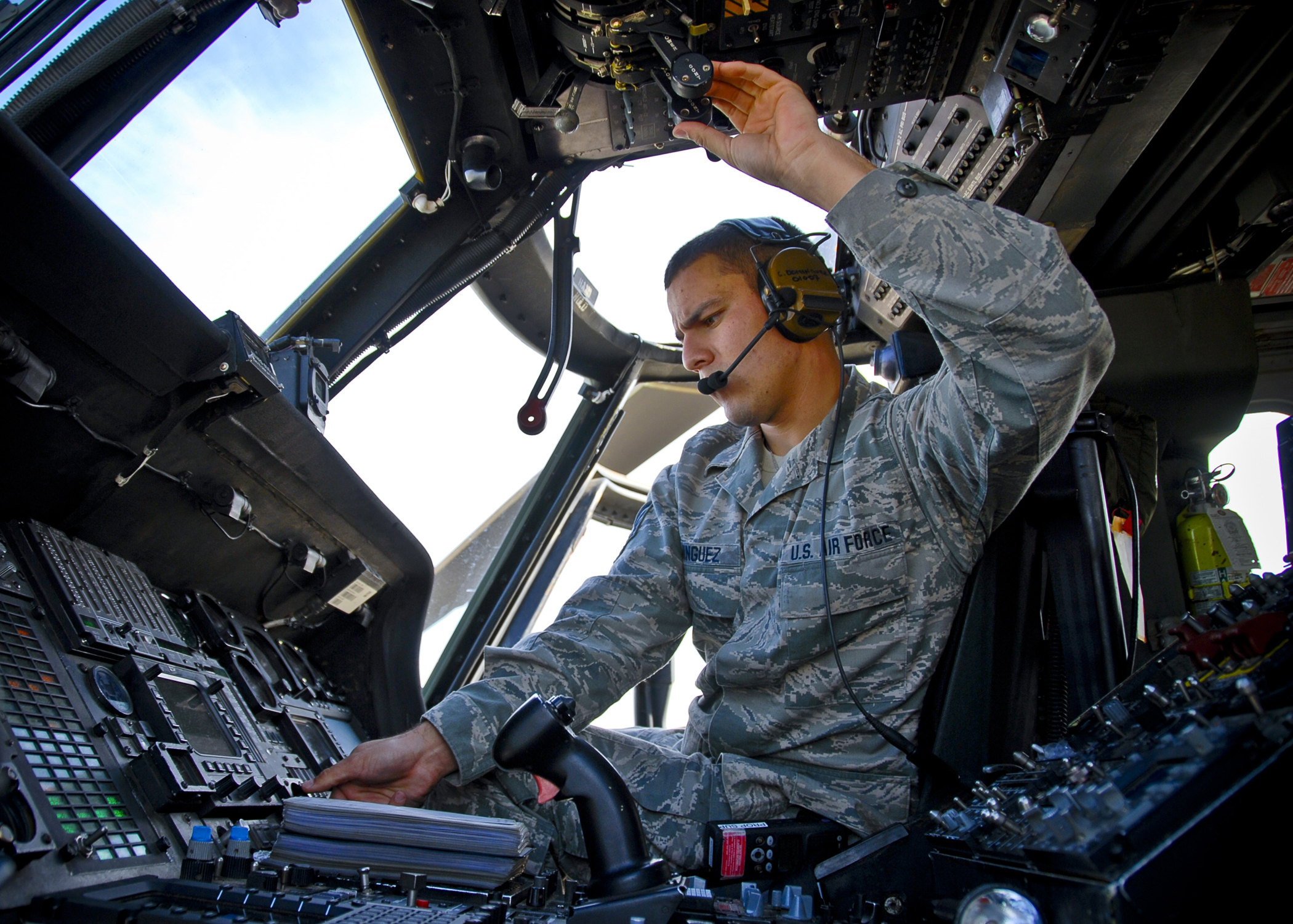 Engine Troop: Tech. Sgt. Dominguez