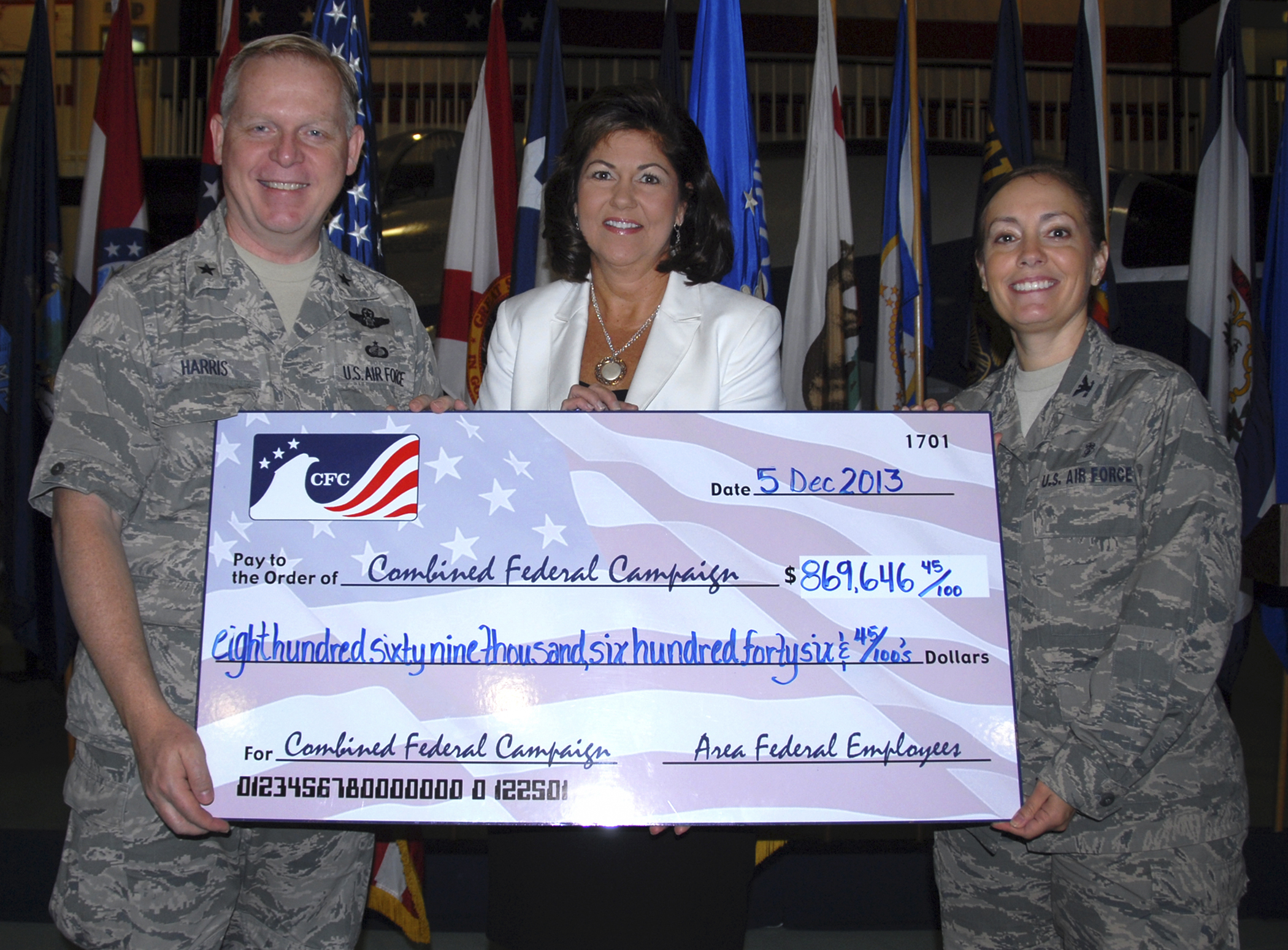 CFC wraps up with more than 800K > Eglin Air Force Base > Article Display