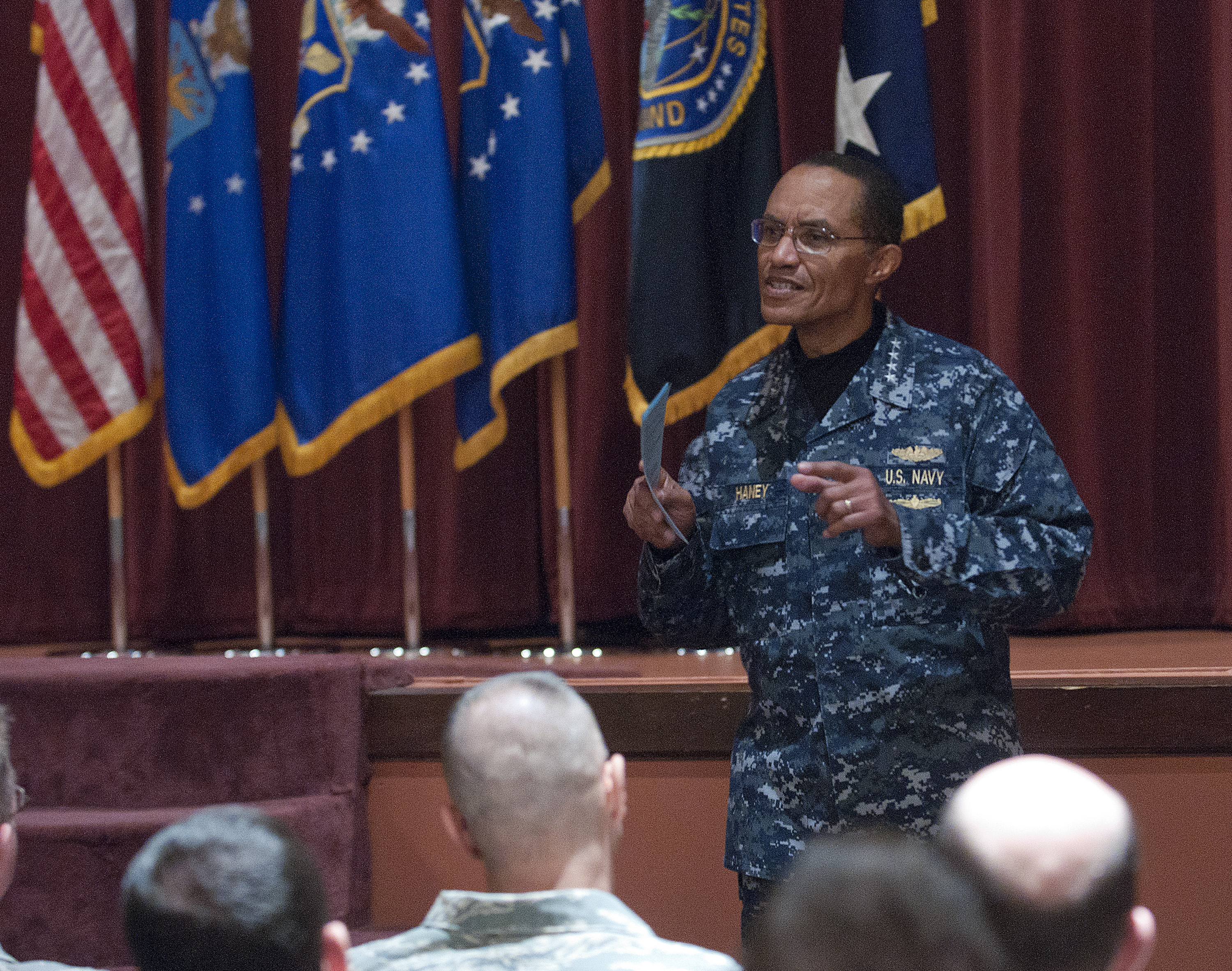"Value the mission," U.S. Strategic Commander speaks to Airmen ...