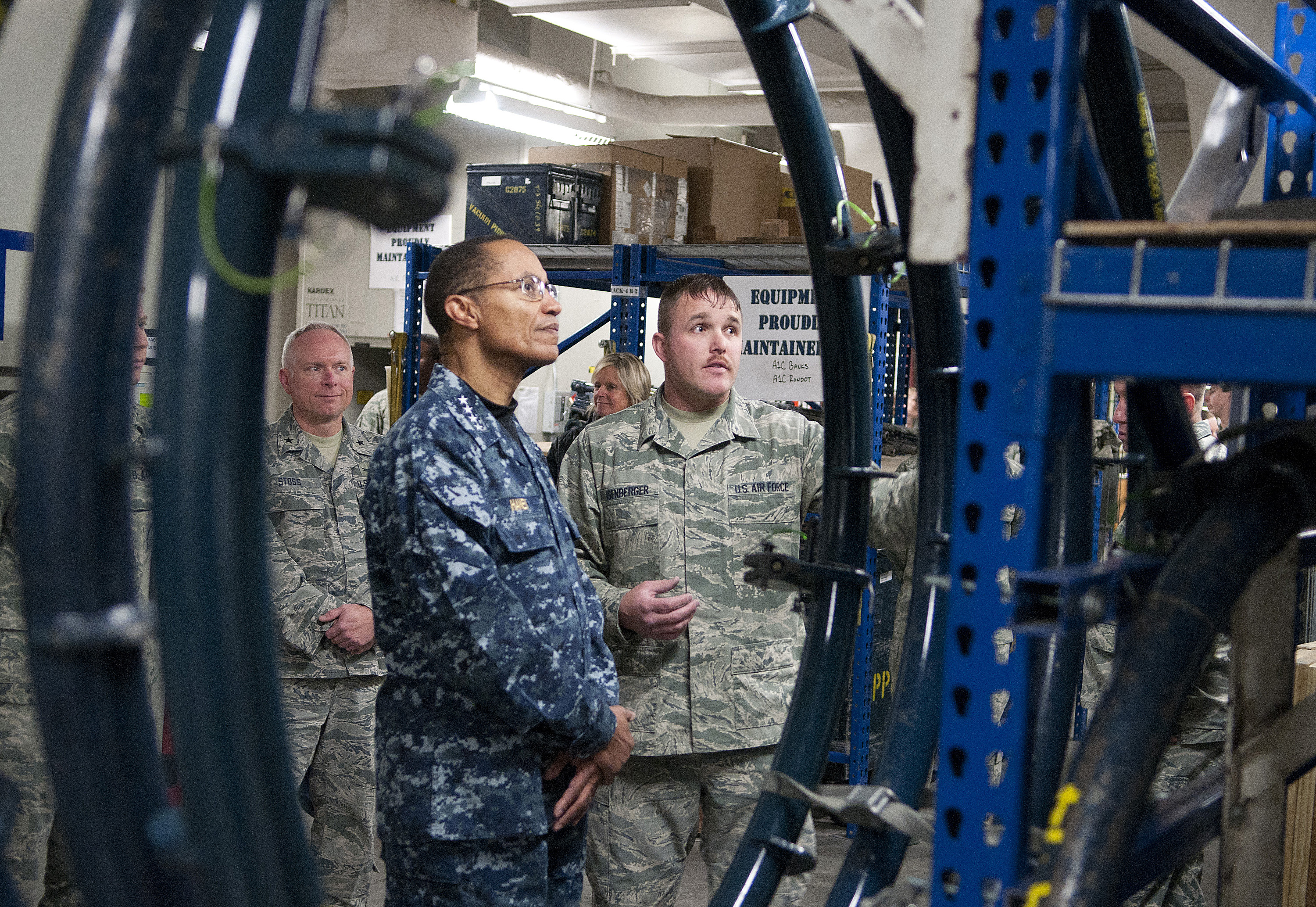 "Value the mission," U.S. Strategic Commander speaks to Airmen ...
