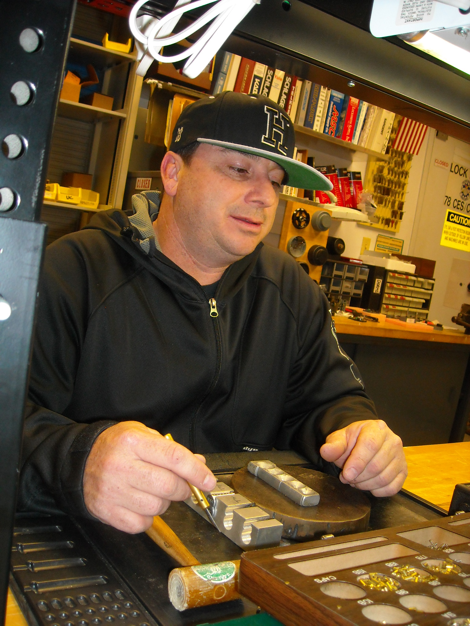 A secure job: Base locksmith keeps things safe and sound > Robins Air ...