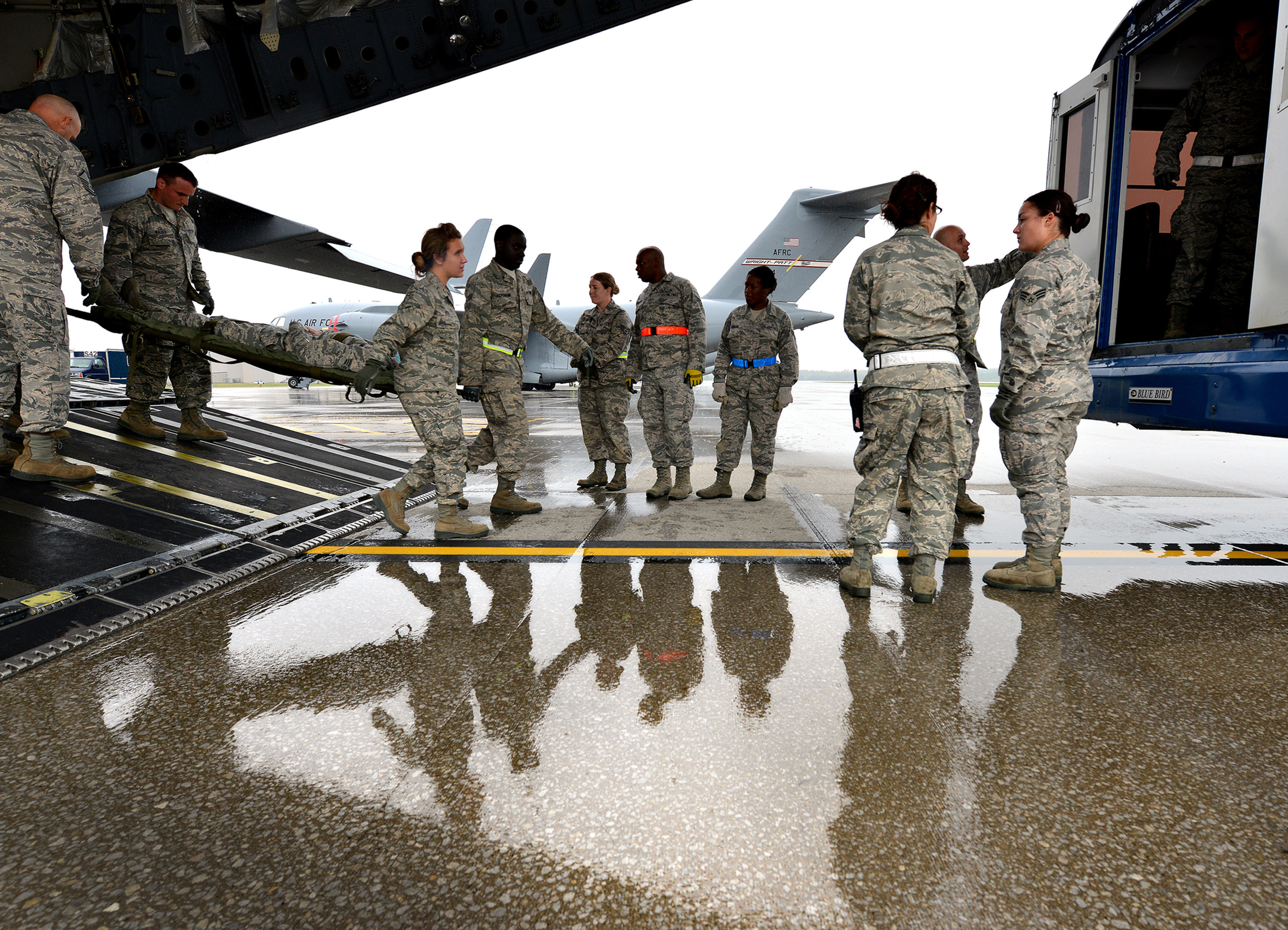 445th Airlift Wing conducts disaster response training exercise > 445th ...