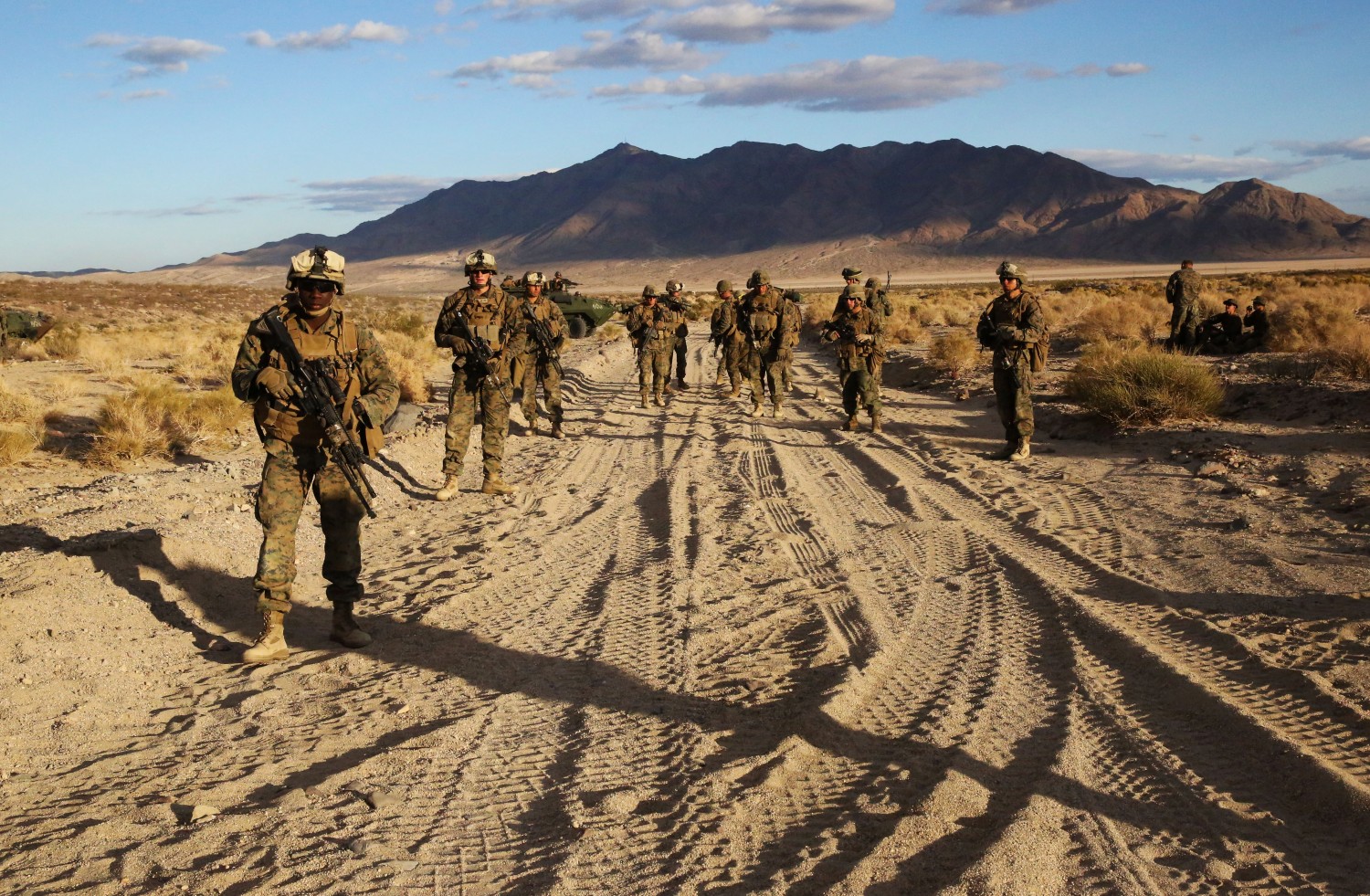 Marines spend week at Fort Irwin to maintain combat readiness