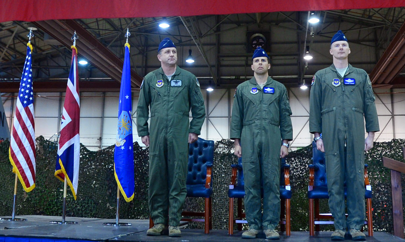 492nd FS change of command > Royal Air Force Lakenheath > Article Display