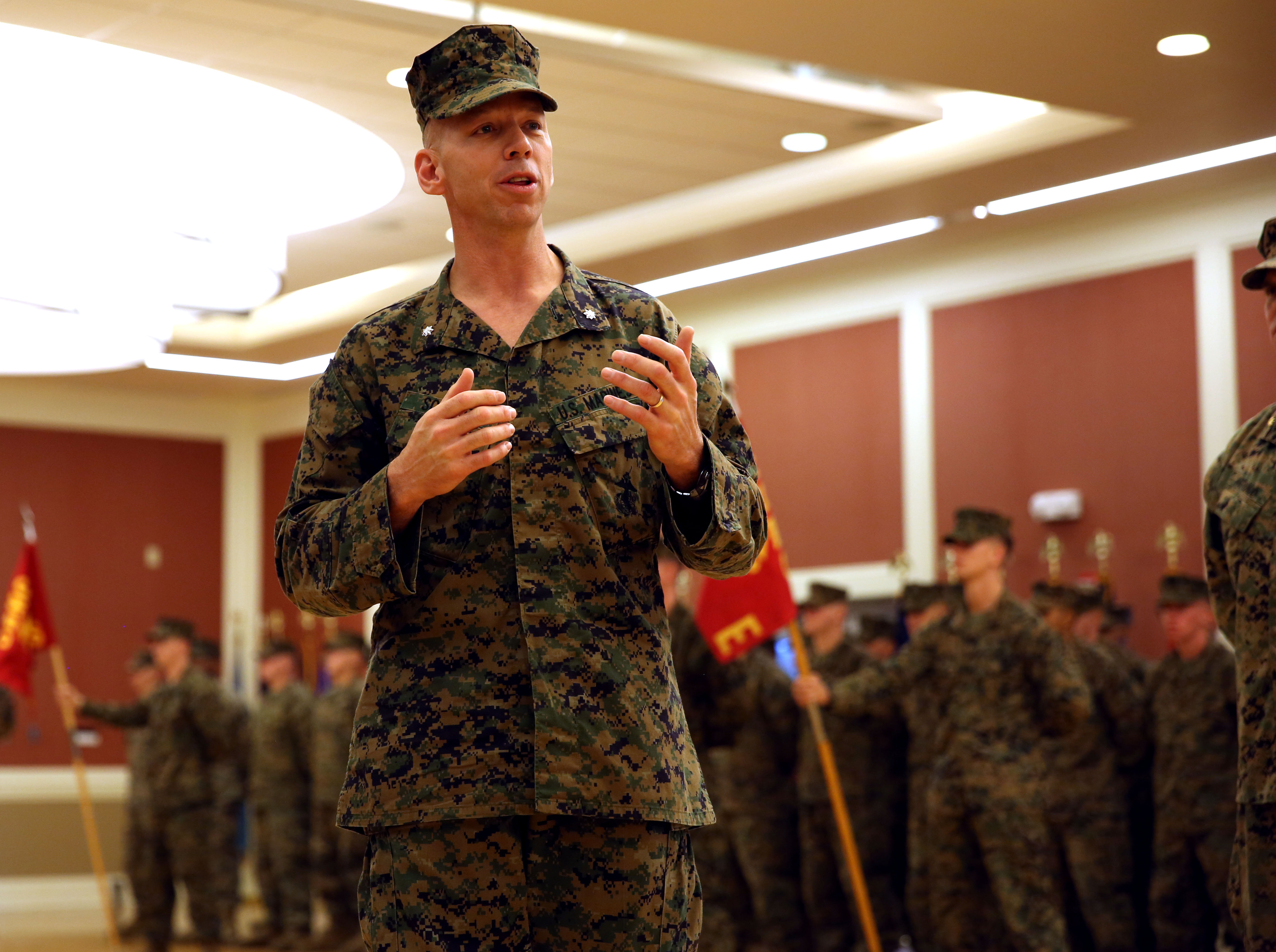 ‘Warlords’ welcome new commander