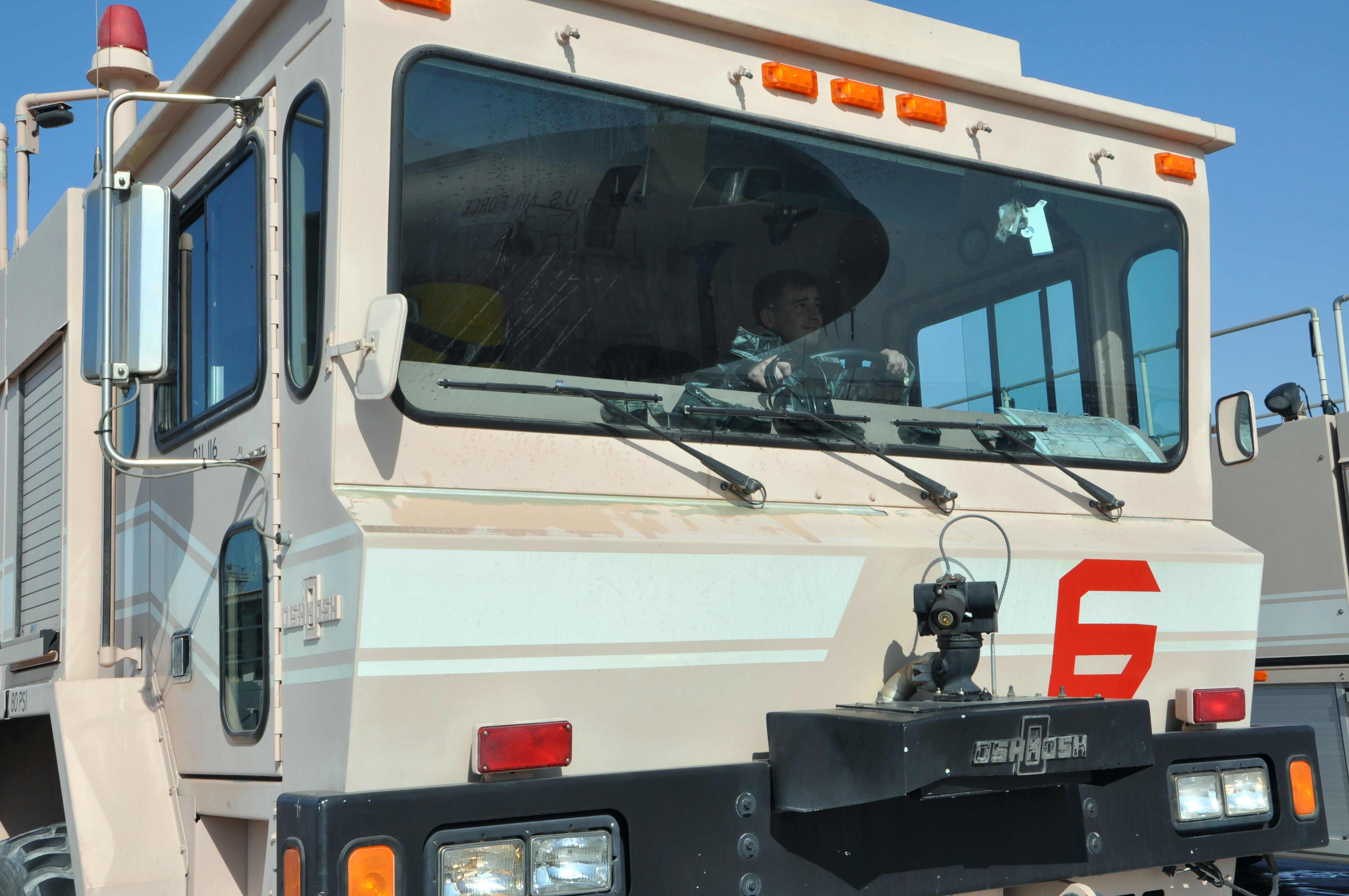 380 ECES firefighters train to fight > U.S. Air Forces Central > Display