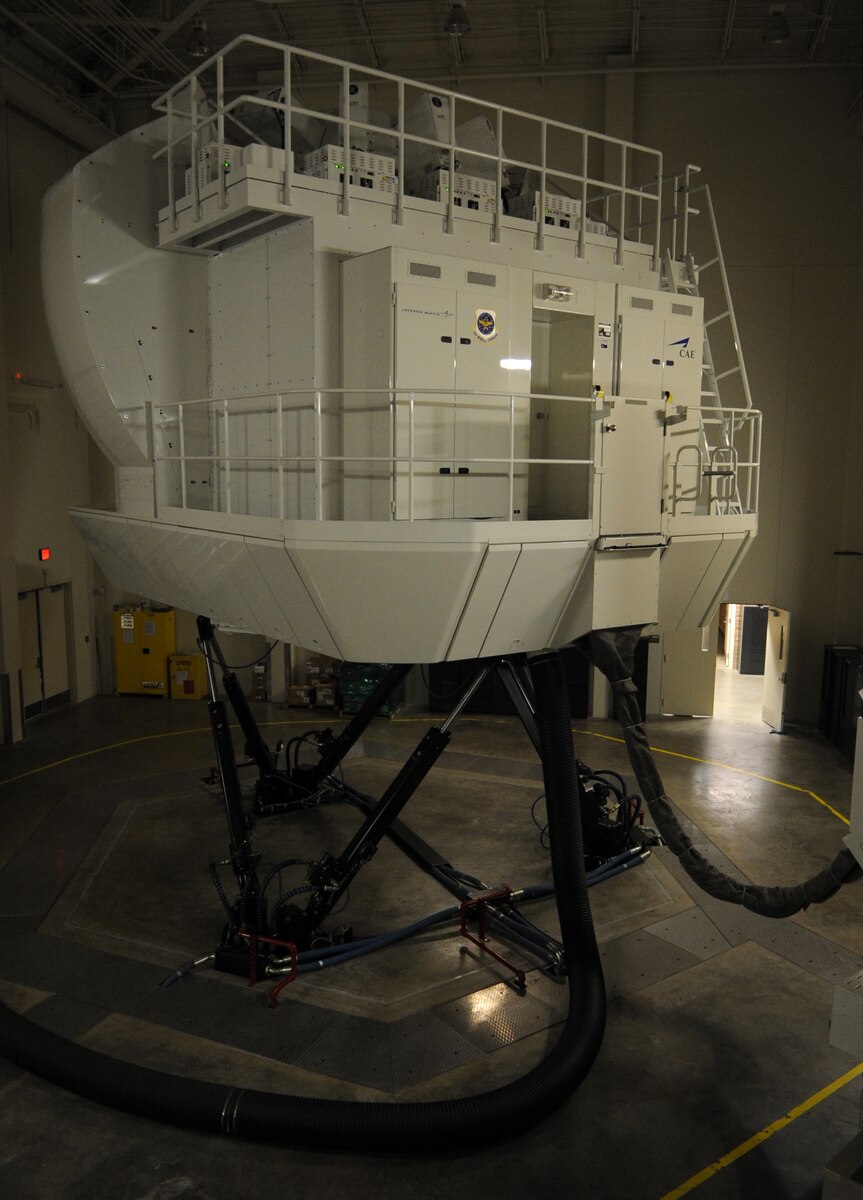 Photo Feature: Flight Simulators > Little Rock Air Force Base > Display
