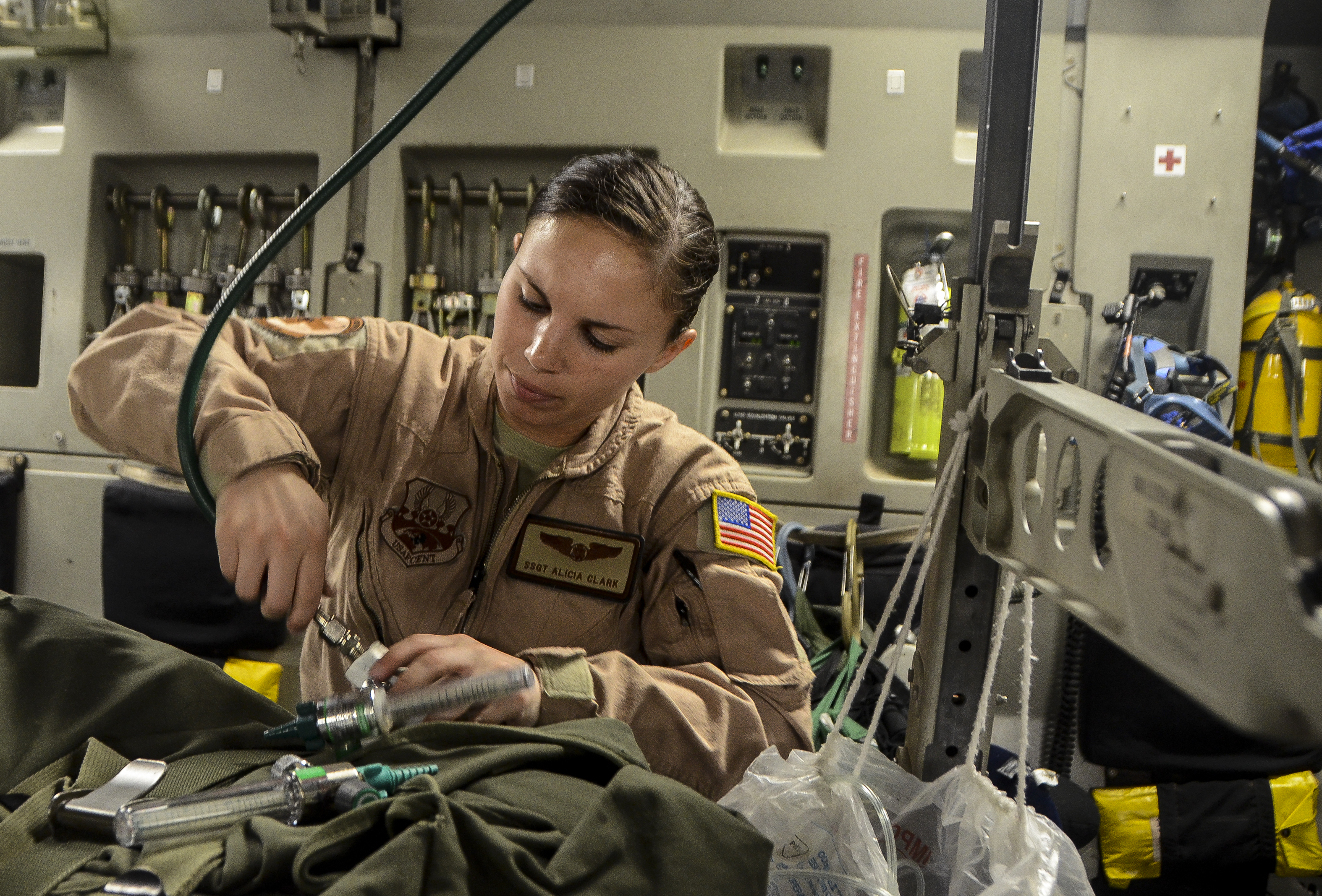 Airmen transport Soldier suffering from respiratory failure > Air ...