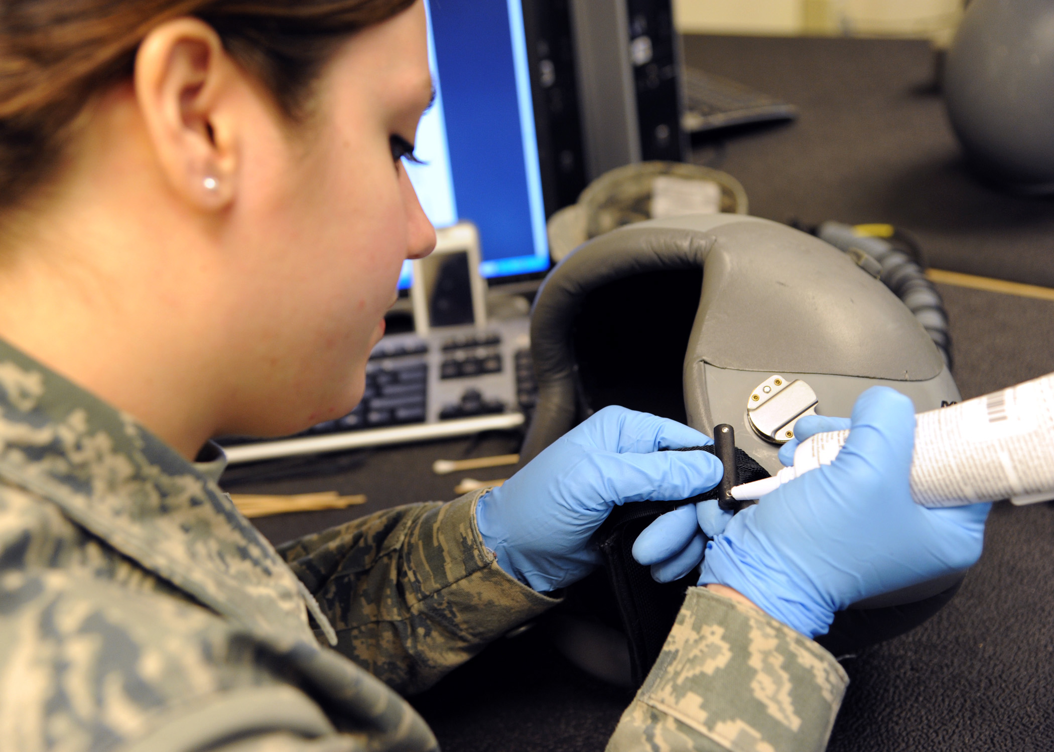 AFE Airmen maintain integrity of aircrew helmets