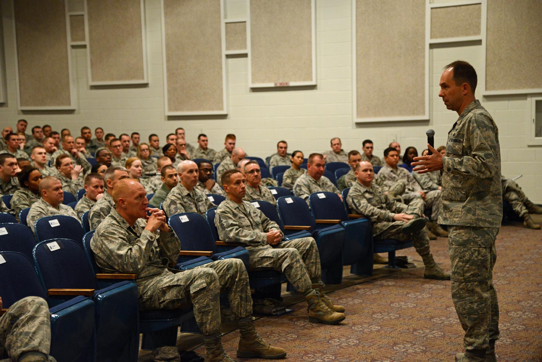 Leadership holds force management briefings > Peterson and Schriever ...
