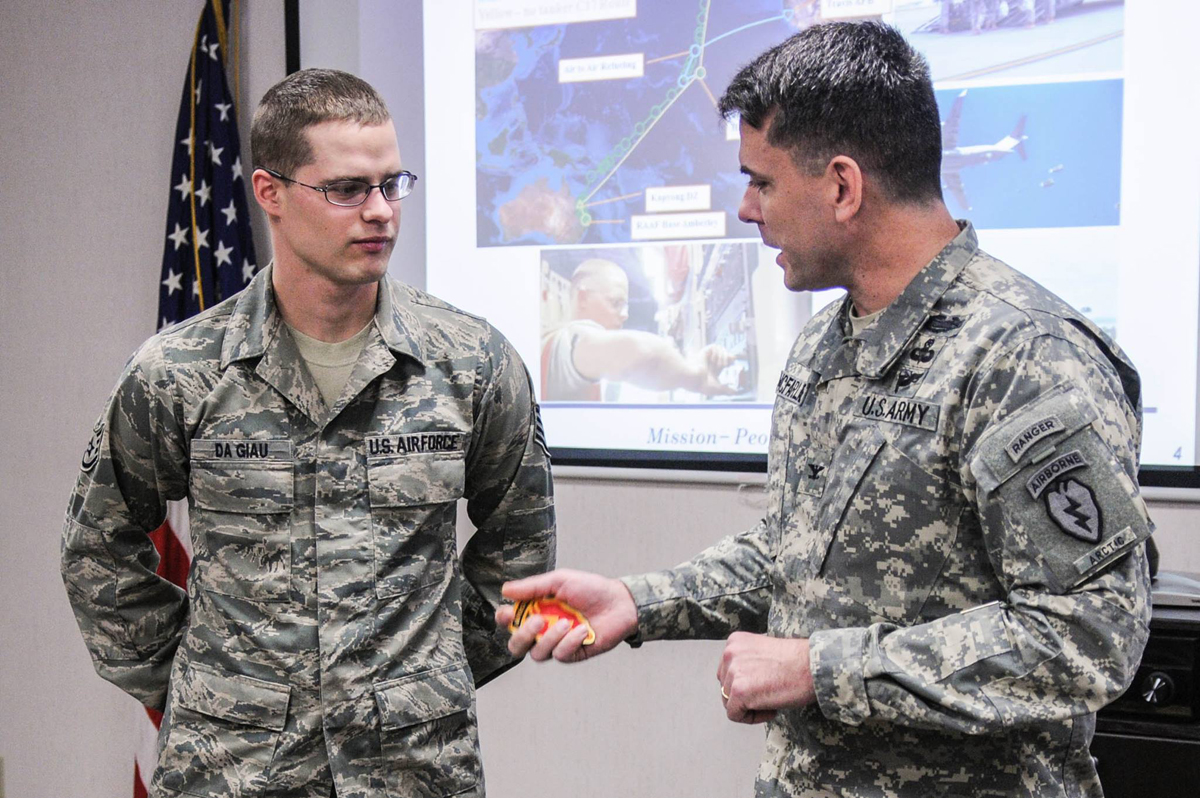 Air Force sergeant's service highlights joint base partnership > Joint ...