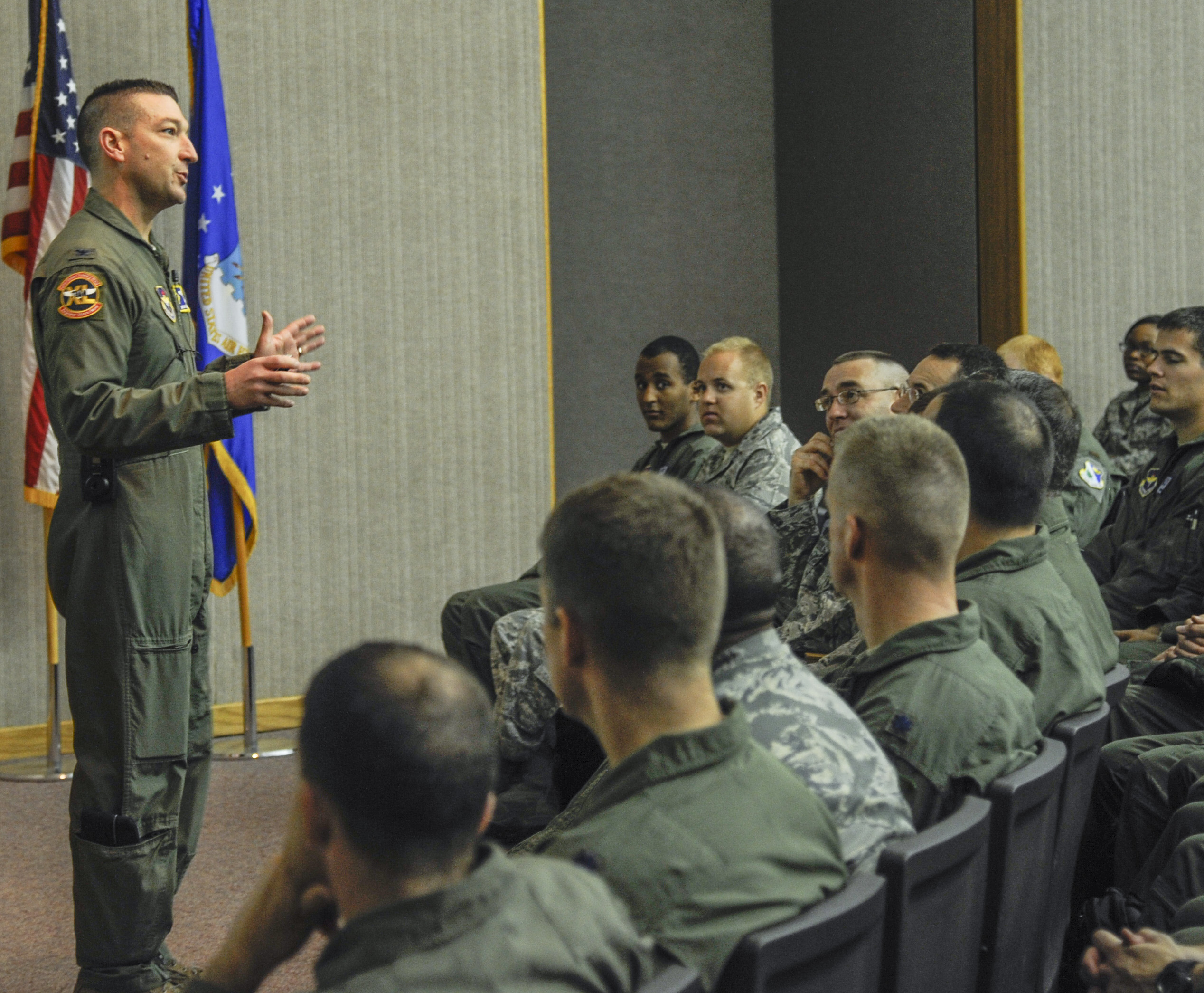 Wing commander speaks about force reshaping