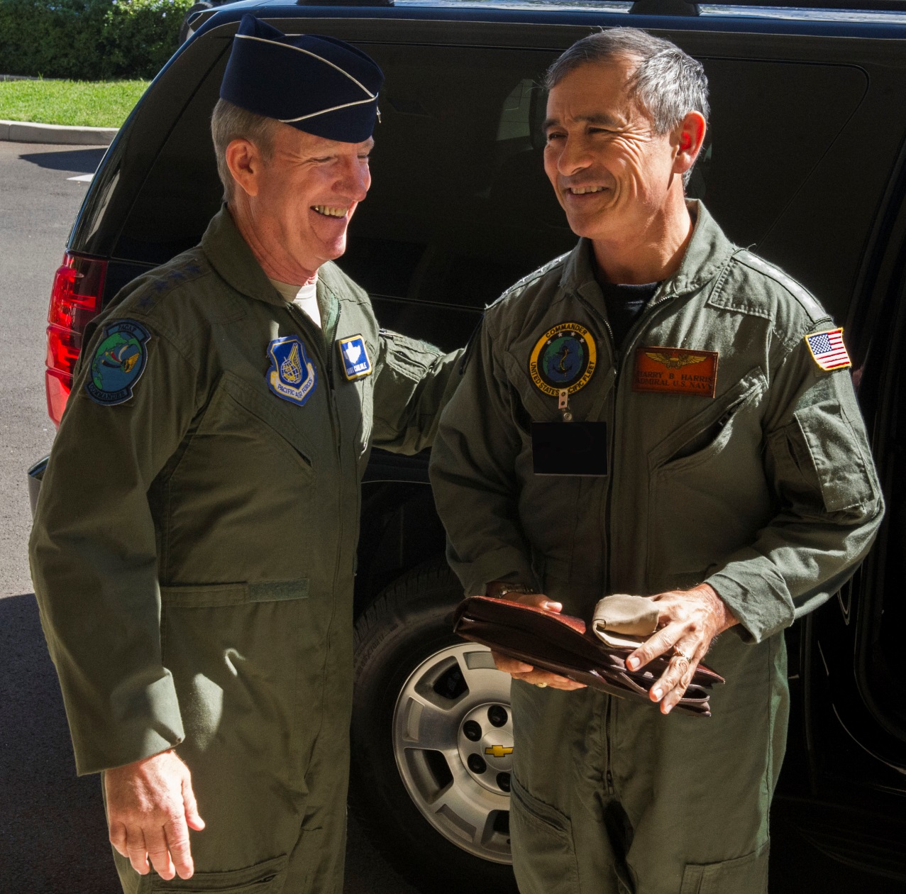 PACAF, PACFLEET leaders conduct staff talks > Pacific Air Forces ...