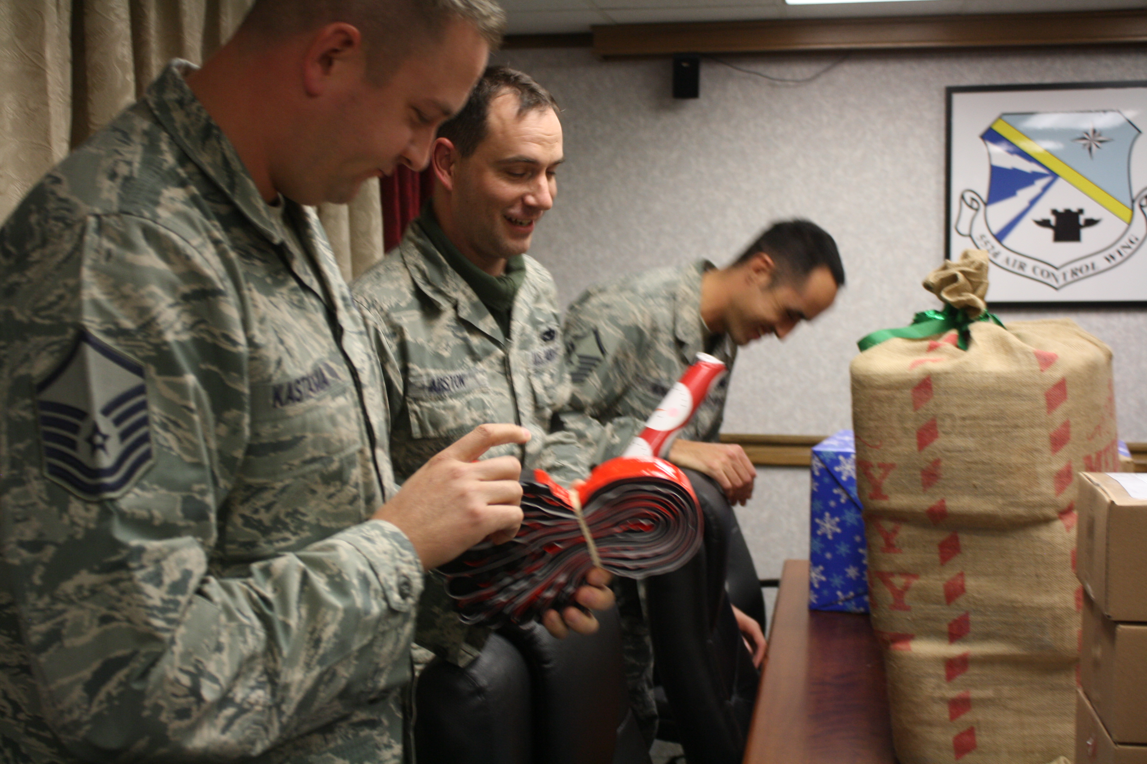 Tinker Airmen send care packages to deployed ‘family’ > Tinker Air ...
