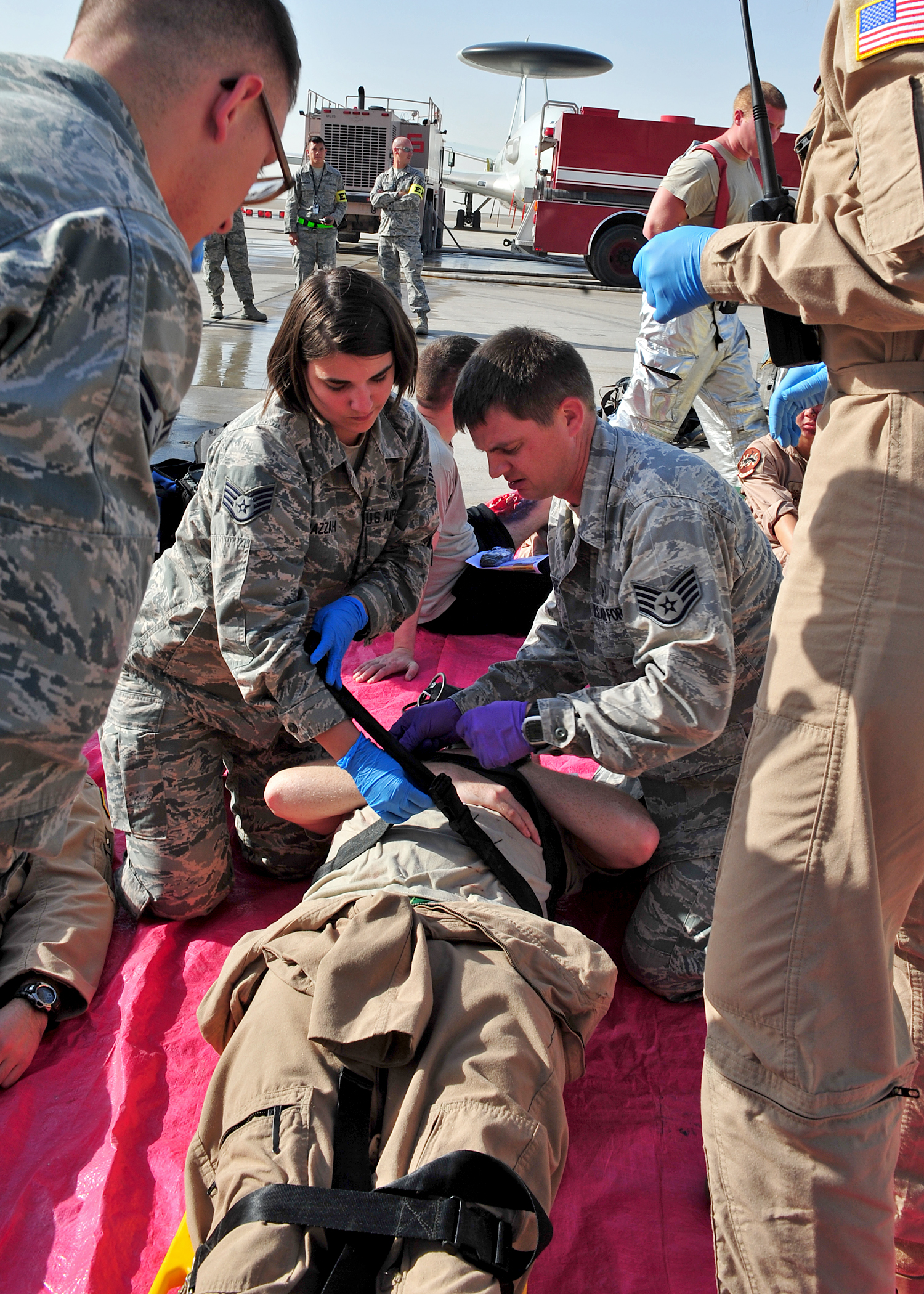 Major Accident Response Exercise tests readiness > U.S. Air Forces ...