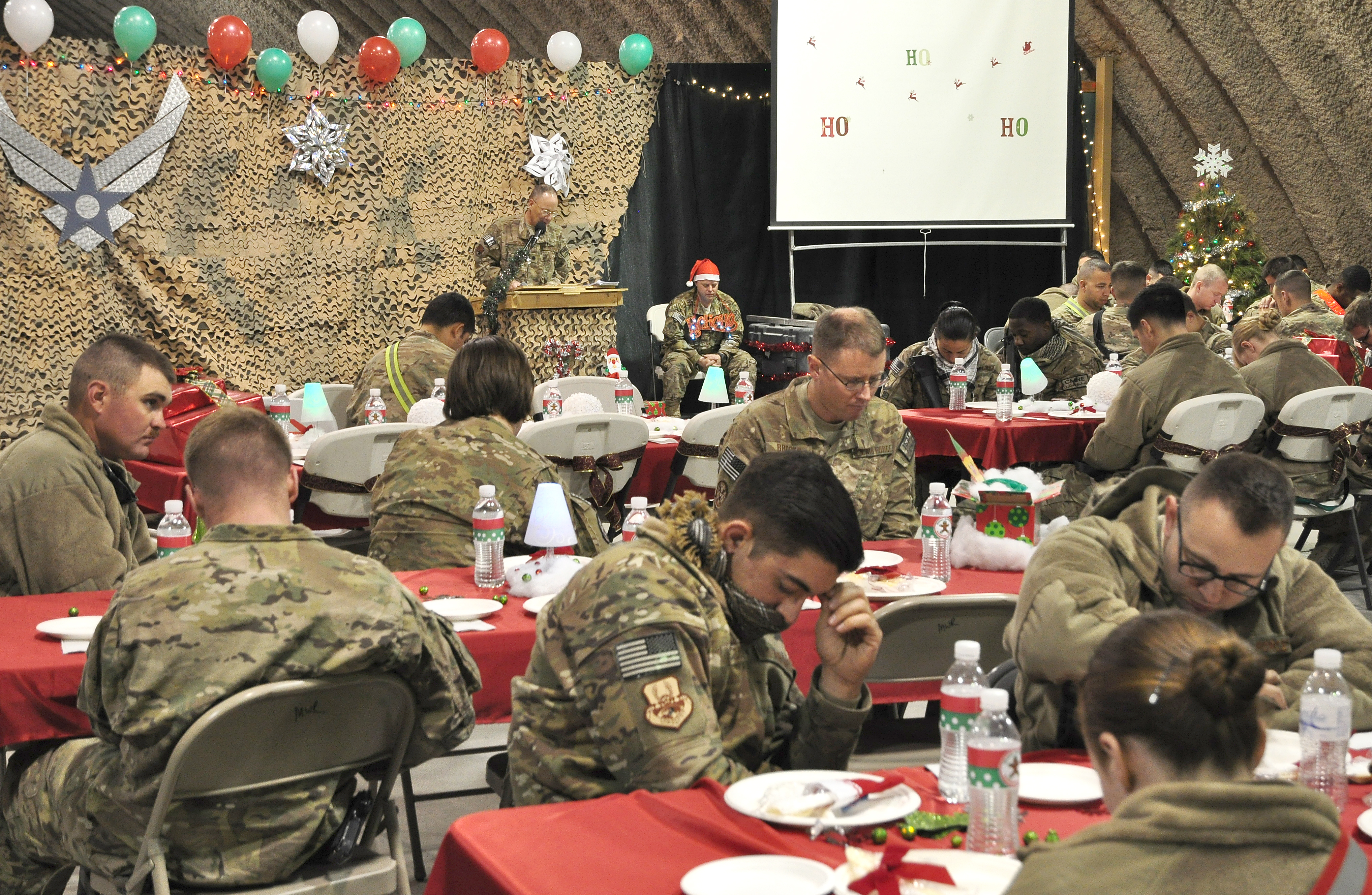 Kandahar Airmen celebrate at holiday party > U.S. Air Forces Central > News