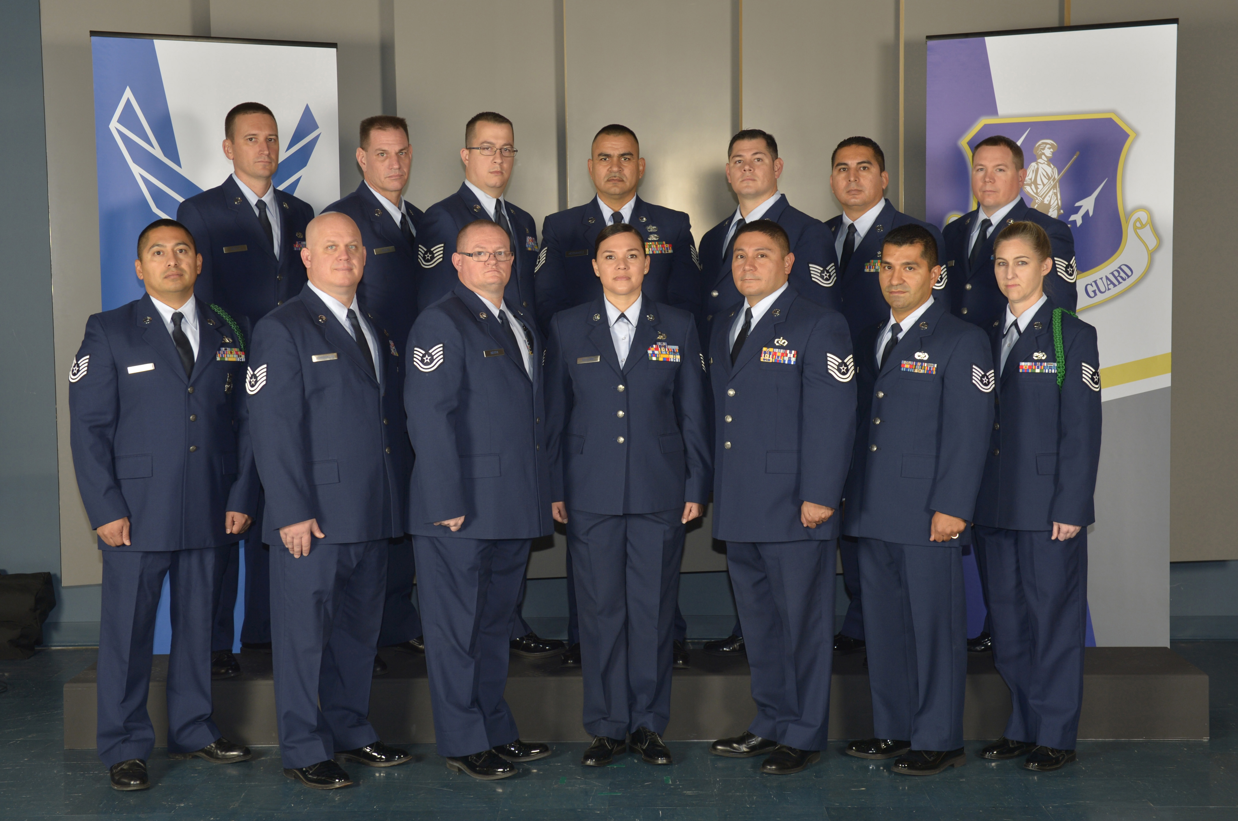 Satellite NCO Academy Class 13-9, 144th Fighter Wing, Fresno Air ...