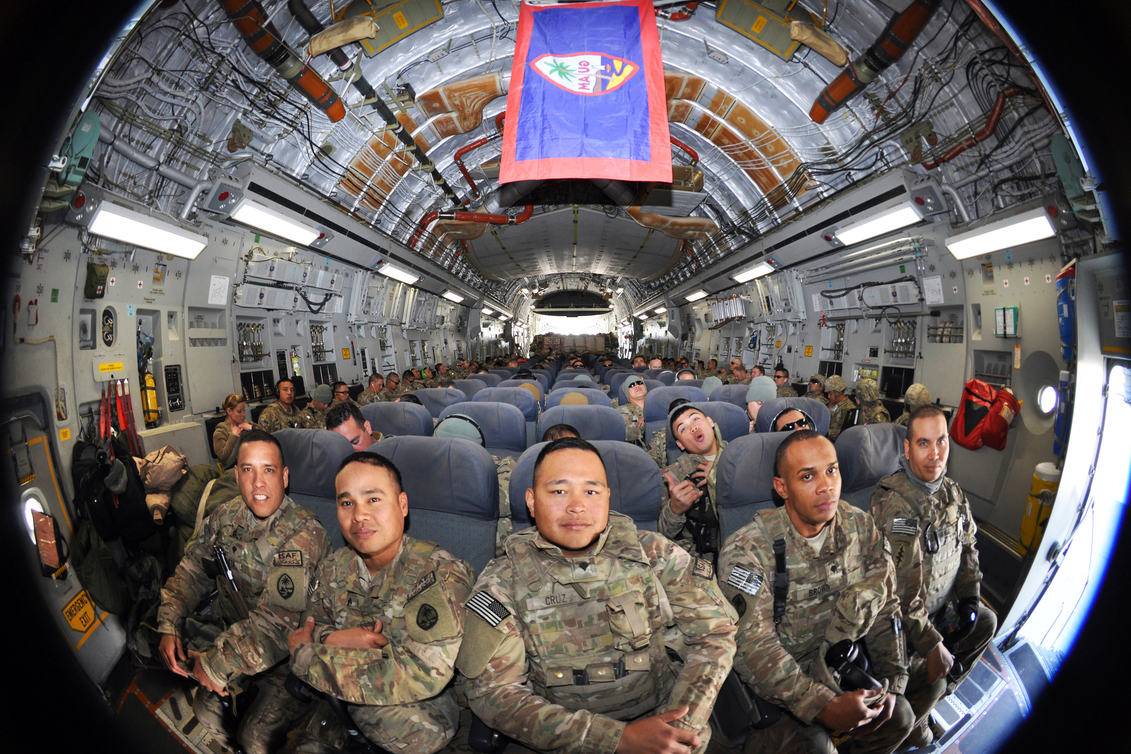 From left to right, U.S. Army Spc. Steven Quinata, U.S. Army Staff Sgt ...