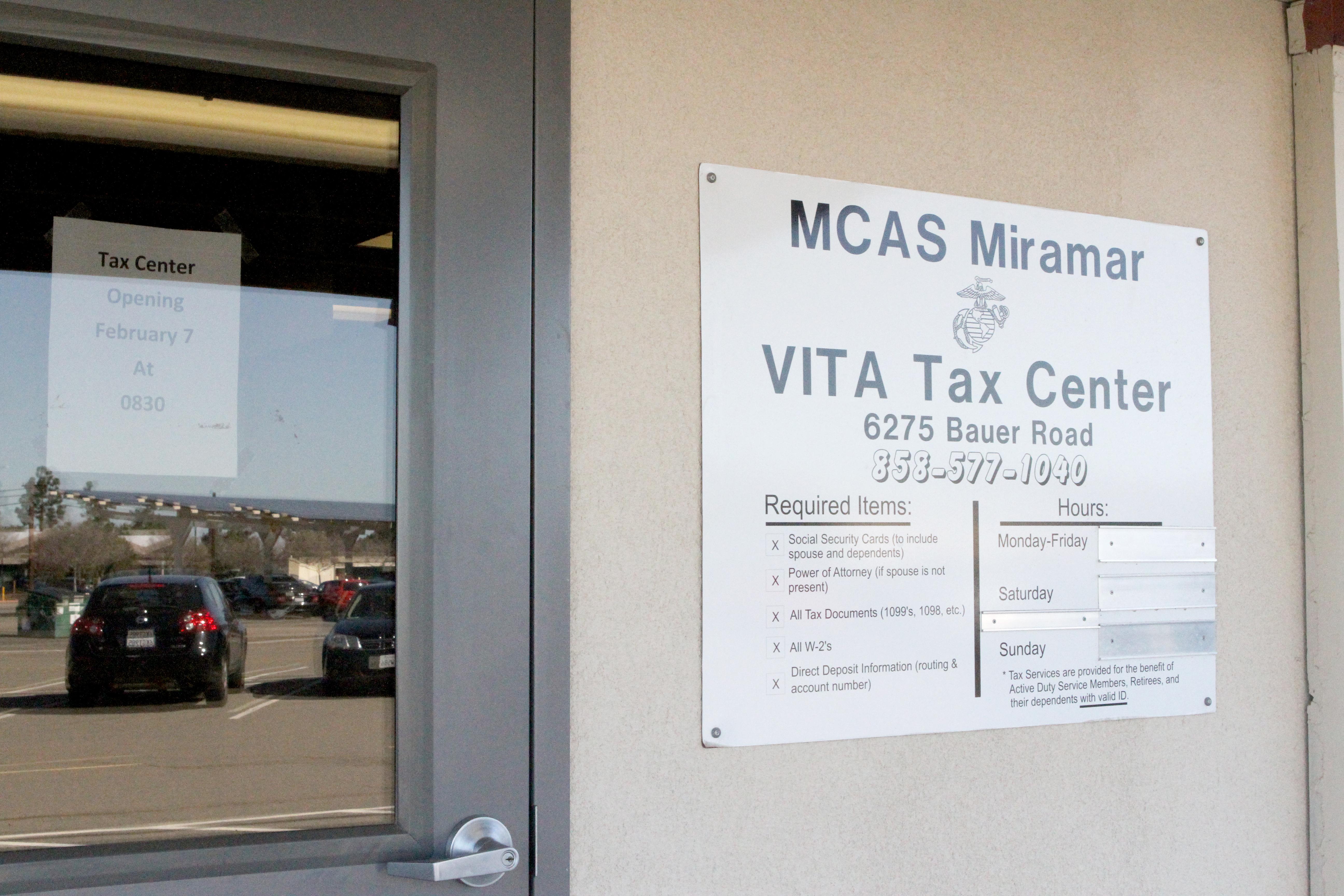 Tax center serves Miramar community > United States Marine Corps ...