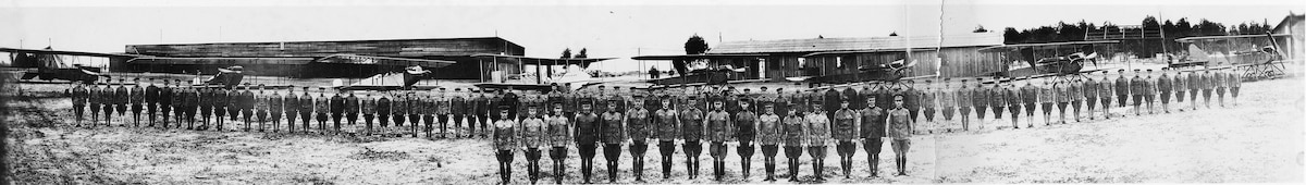 1st Aero Squadron Panoramic Photo > National Museum of the United ...