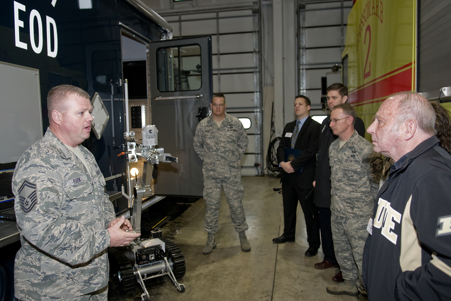 Congresswoman gets close look at Grissom's mission, importance ...