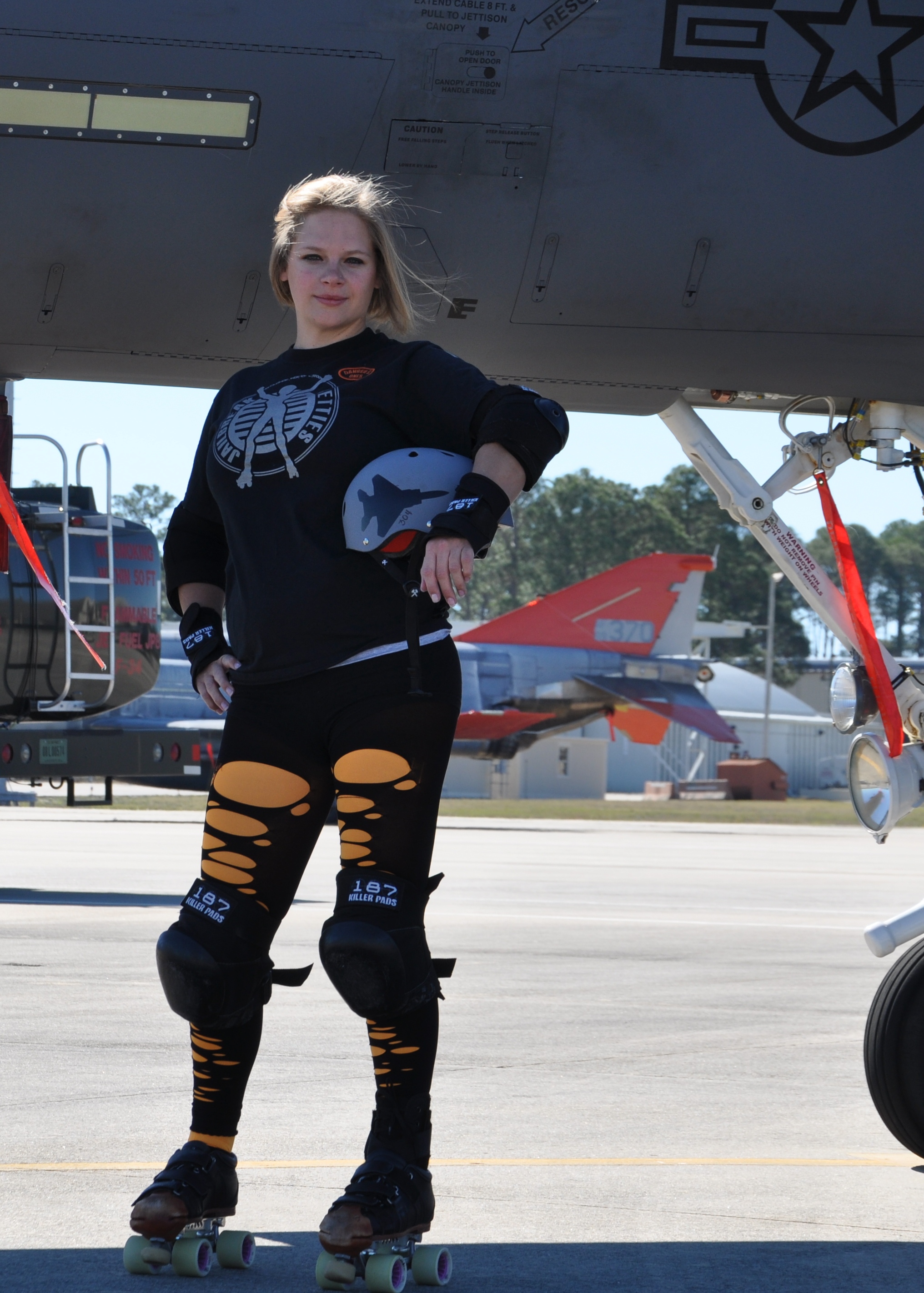 Combat boots by day, roller skates by night > Tyndall Air Force Base ...