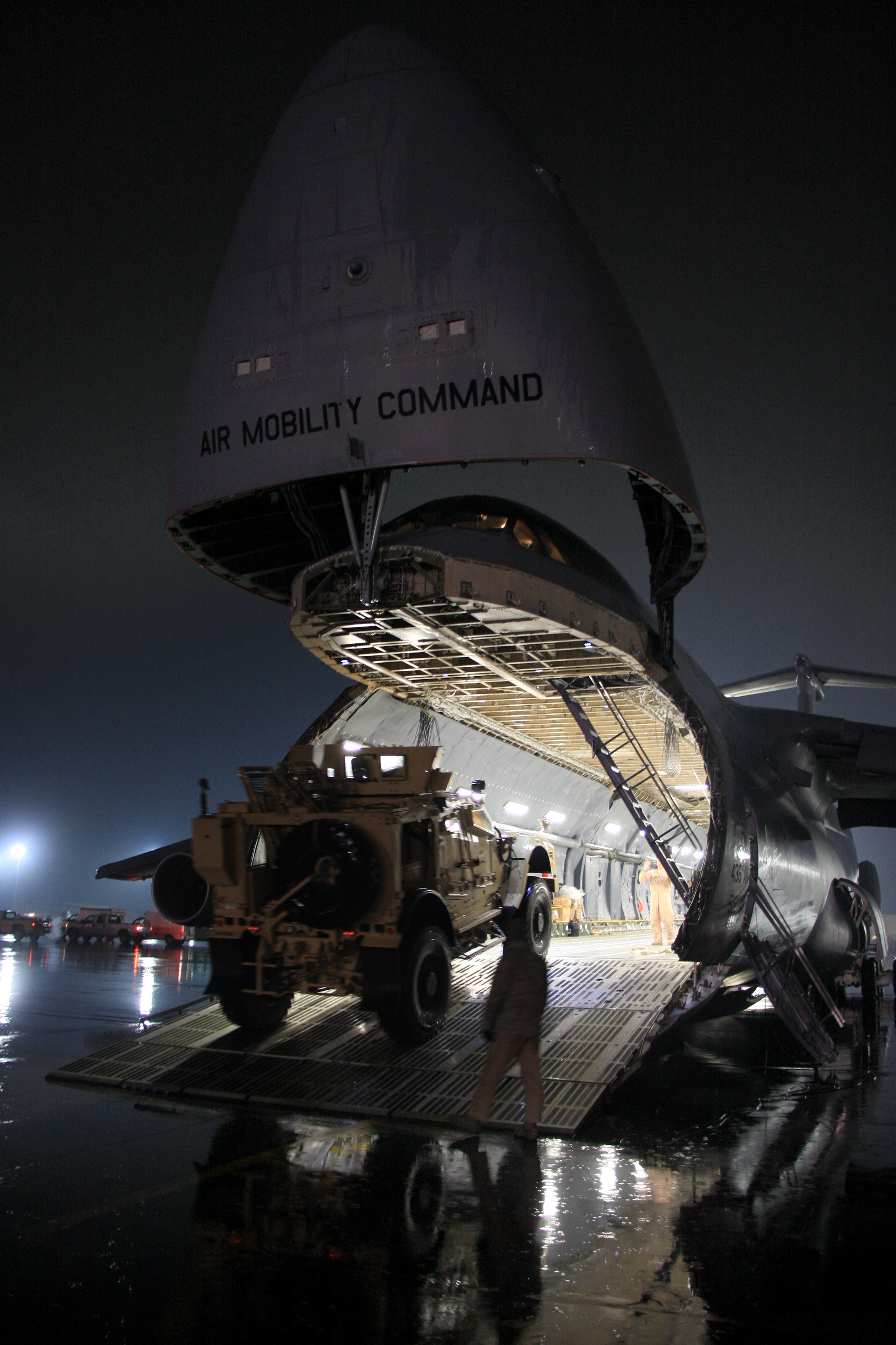 Loading up a C-5 Galaxy > Air Mobility Command > Article Display