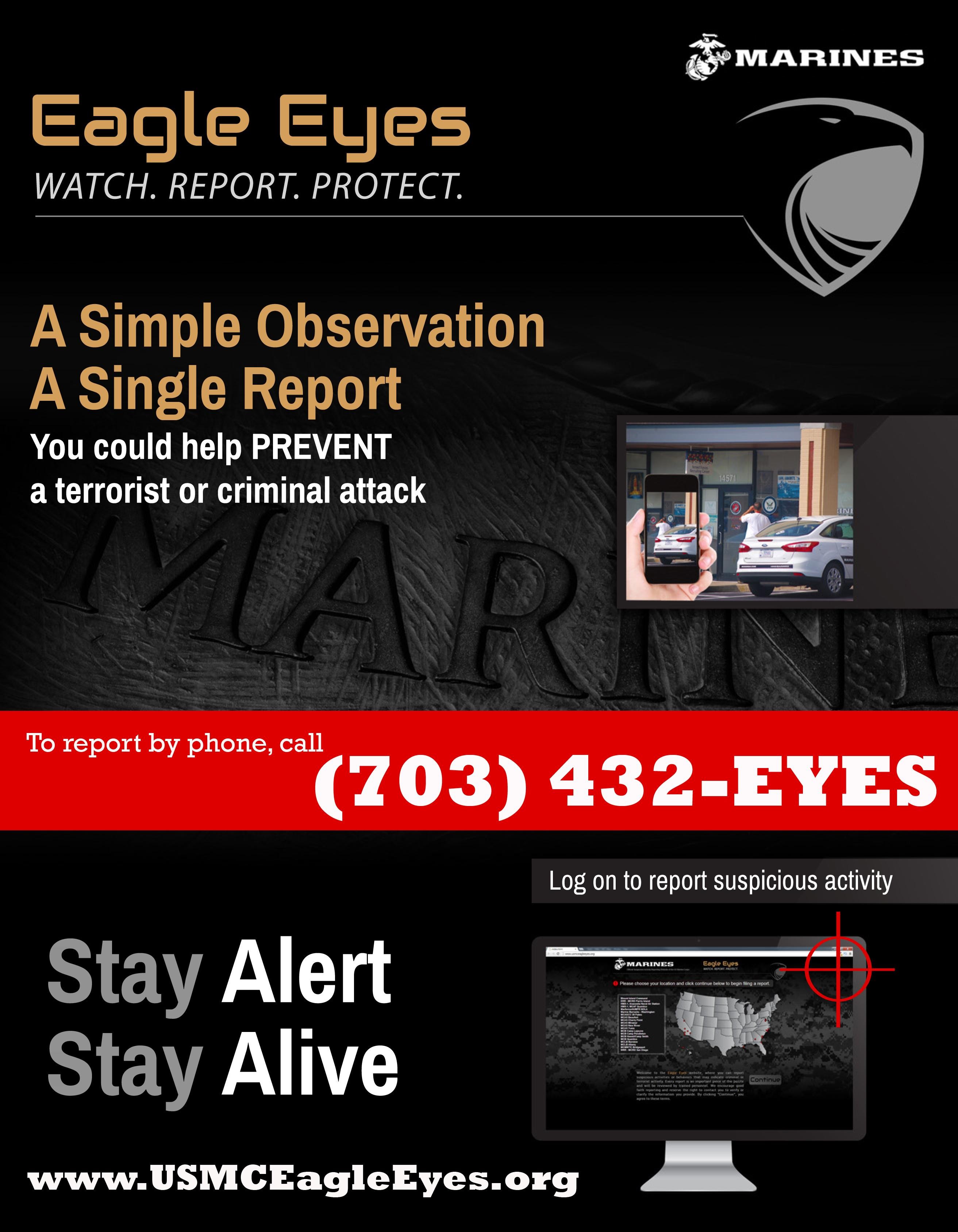 Eagle Eyes adds website to repertoire > Marine Corps Base Quantico ...
