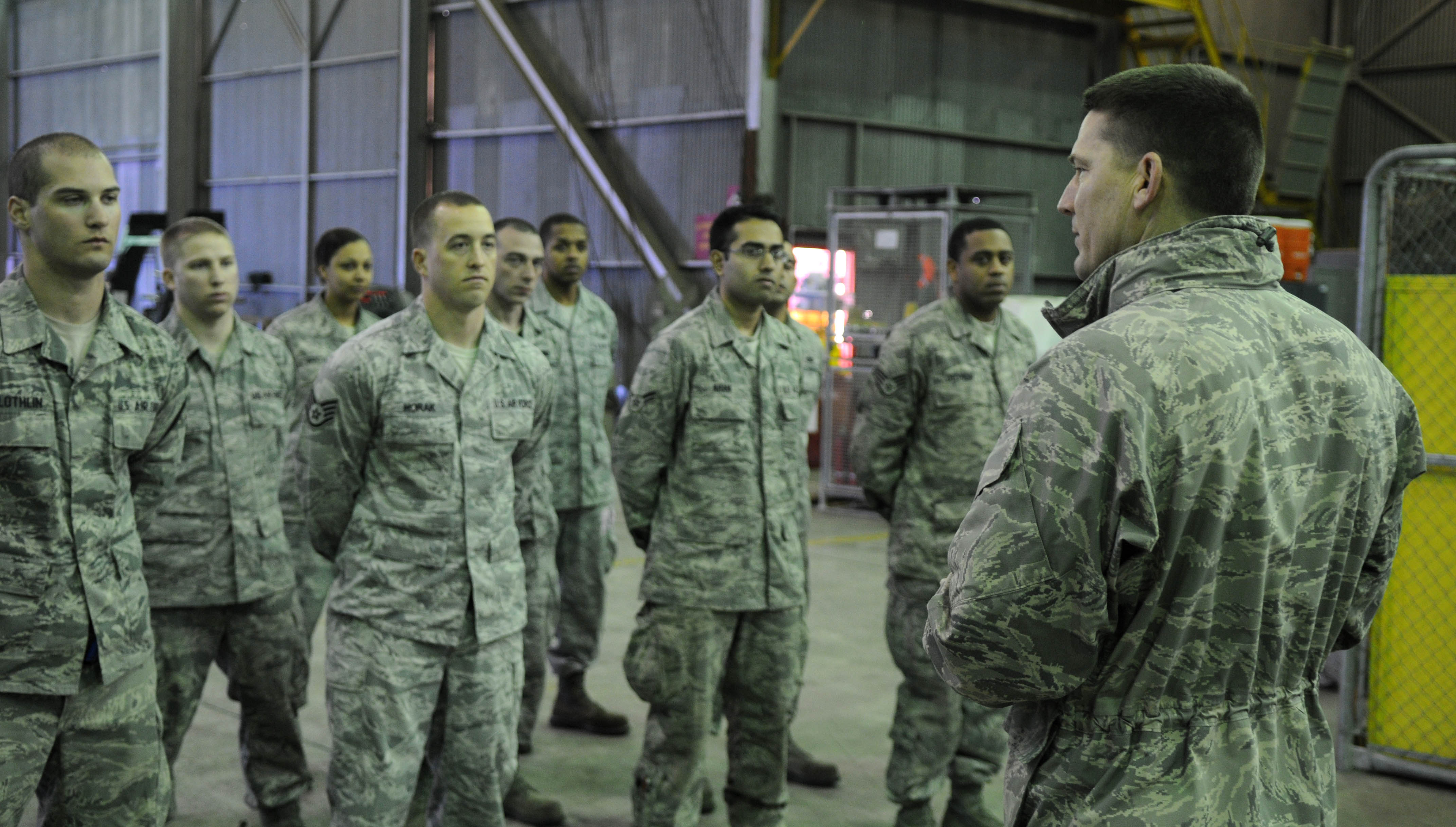 New 100th ARW command chief visits deployed Airmen > Royal Air Force ...
