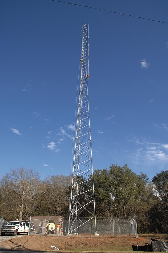 New tower enhances radio communication