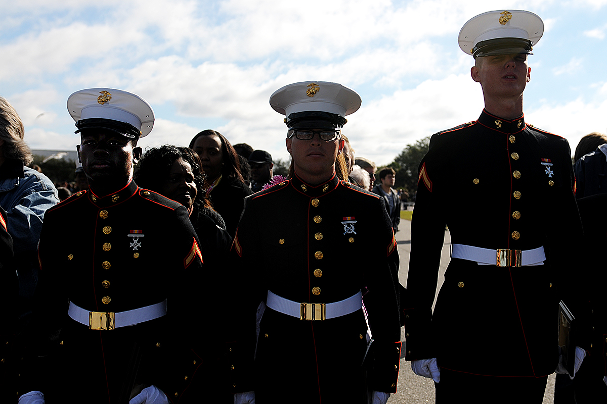 Alabama Marine Graduates as Platoon Honor Graduate