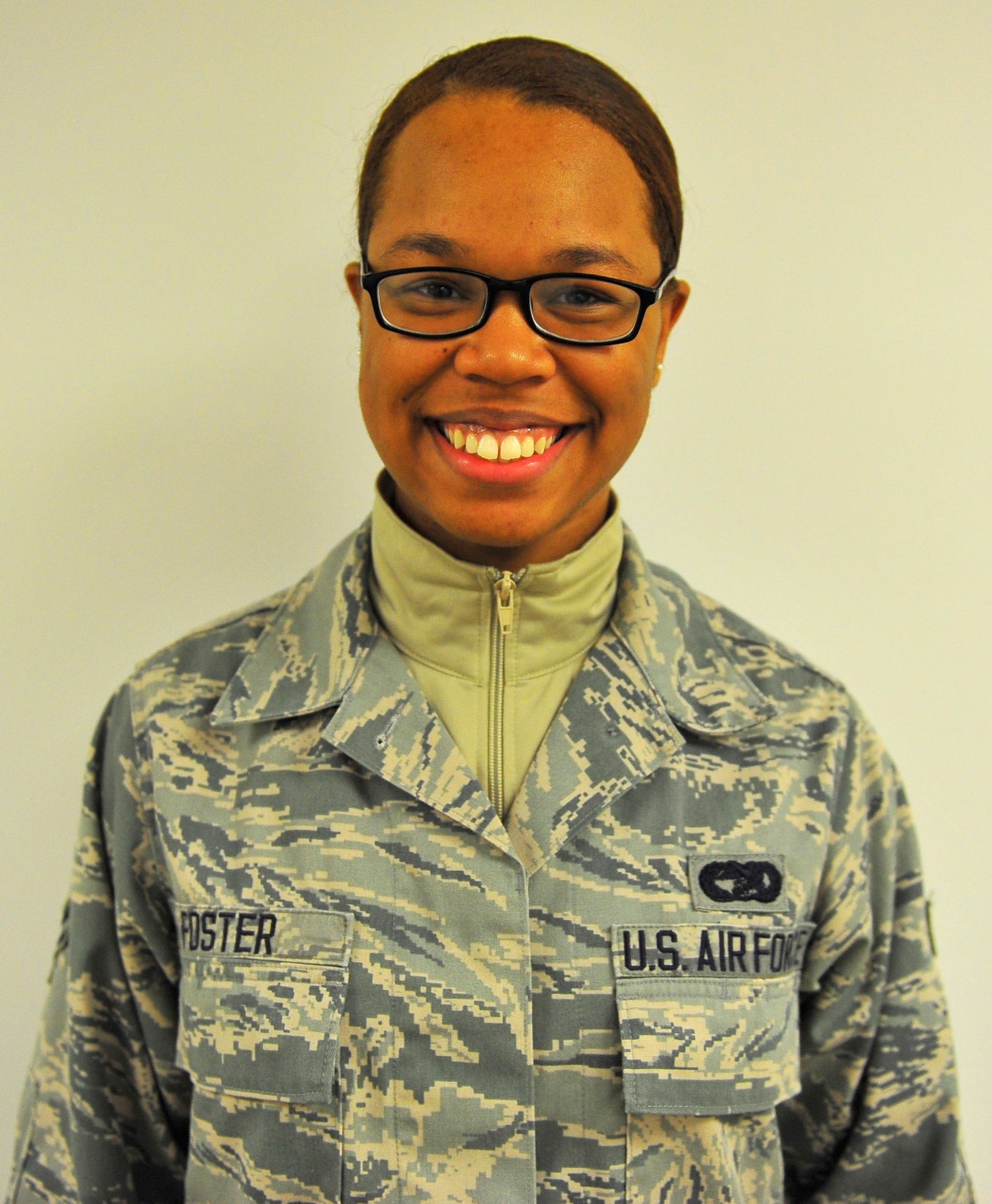 Air Force Airman 1st Class Perresha Foster, 817th Global Mobility ...