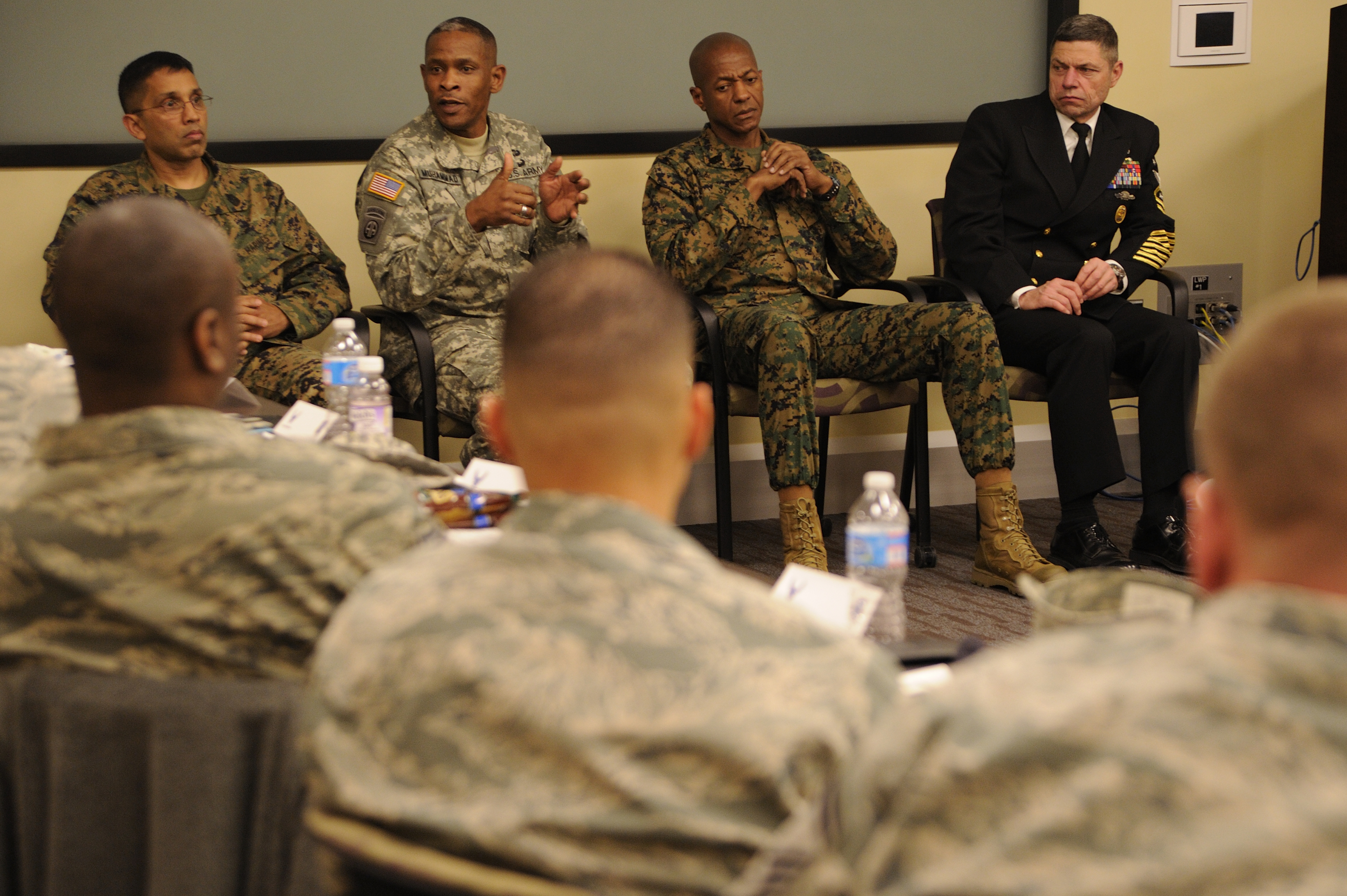 Senior Enlisted discussion panel