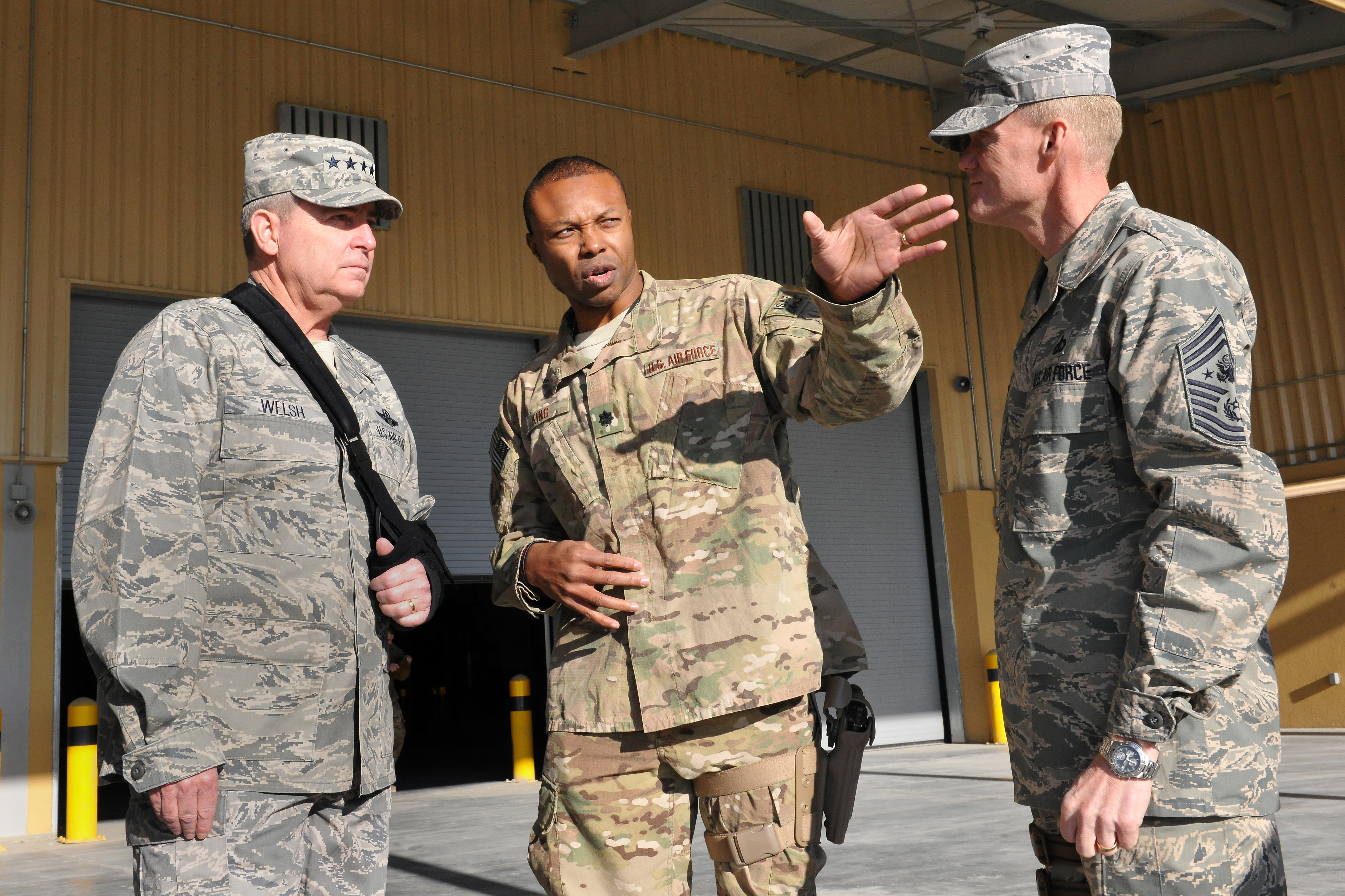 CSAF and CMSAF visit Bagram Airmen > Air Force > Article Display