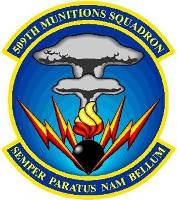 509th Munitions Squadron patch