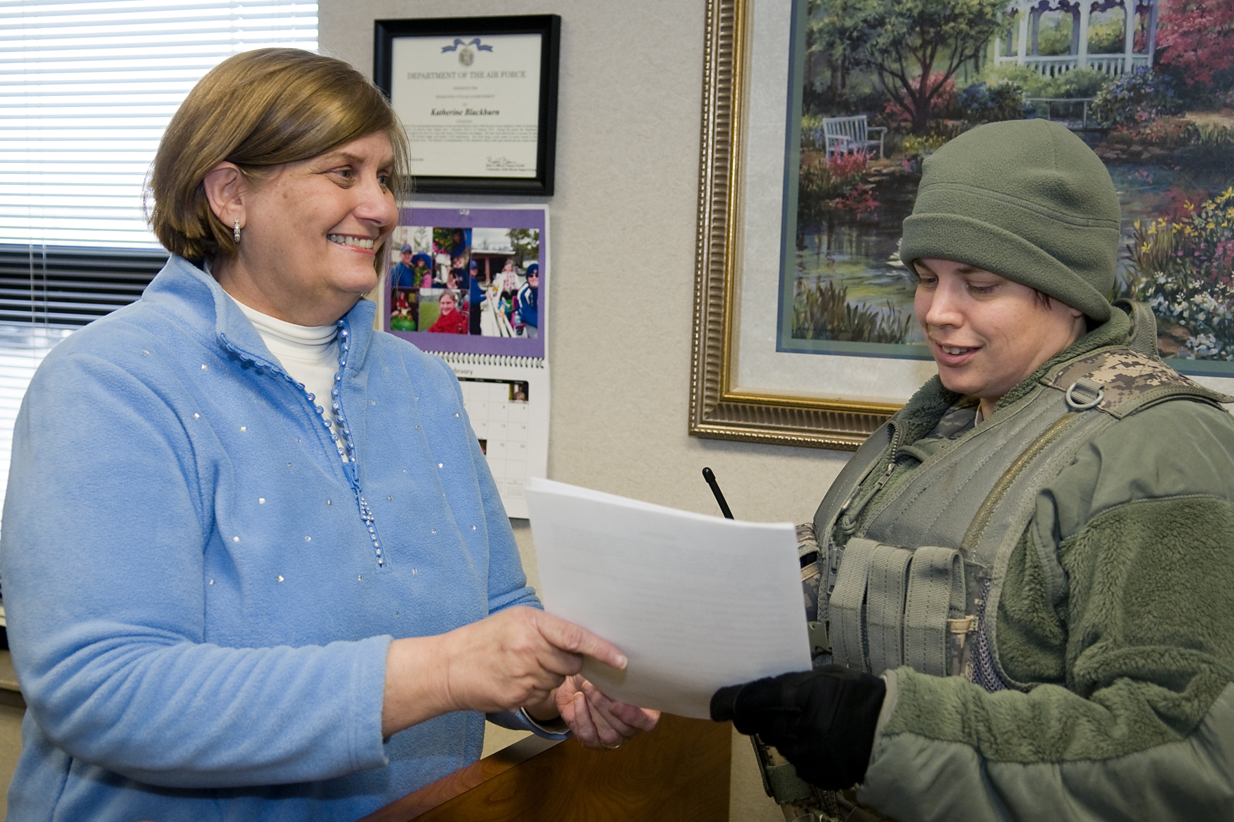 Grissom's 'gatekeeper' honored with Air Force Reserve award > Grissom ...