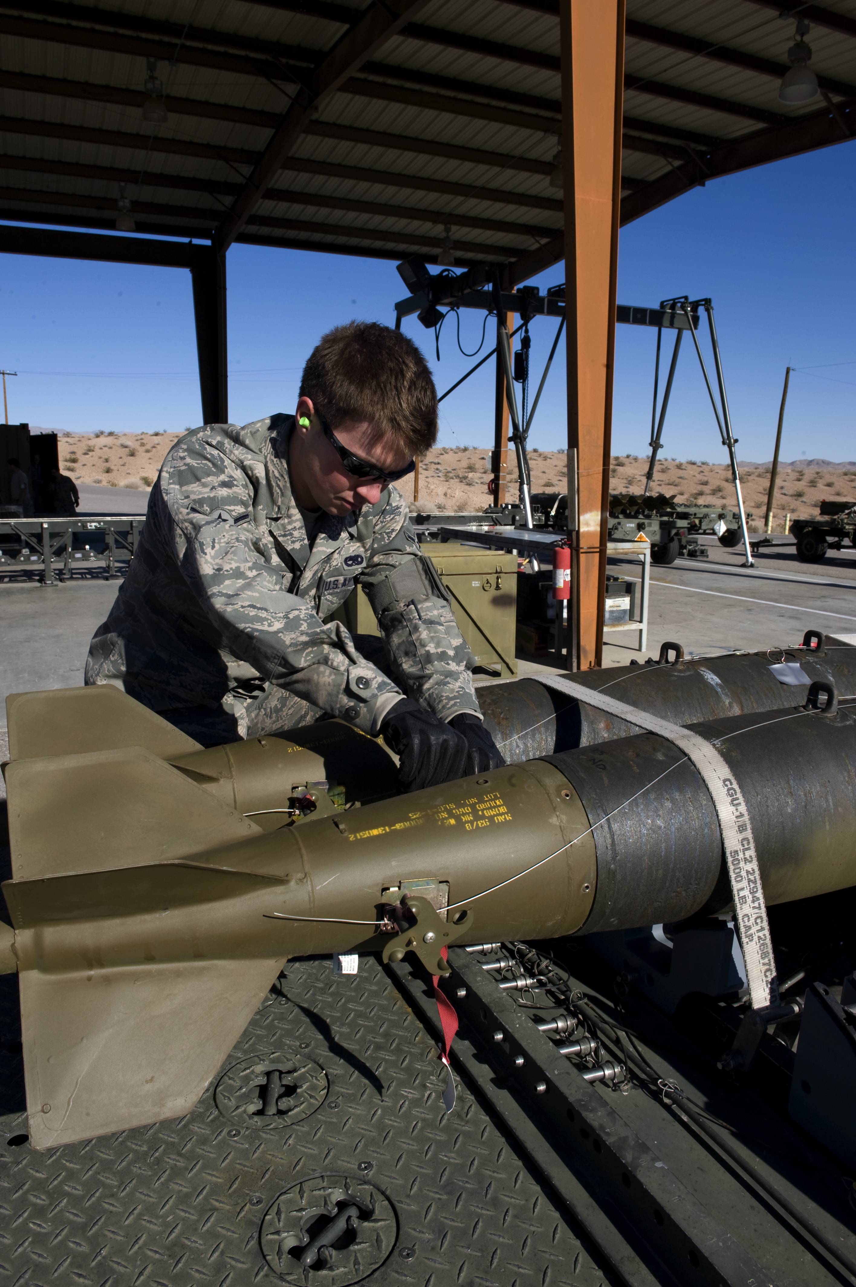 57th Maintenance Squadron munitions systems