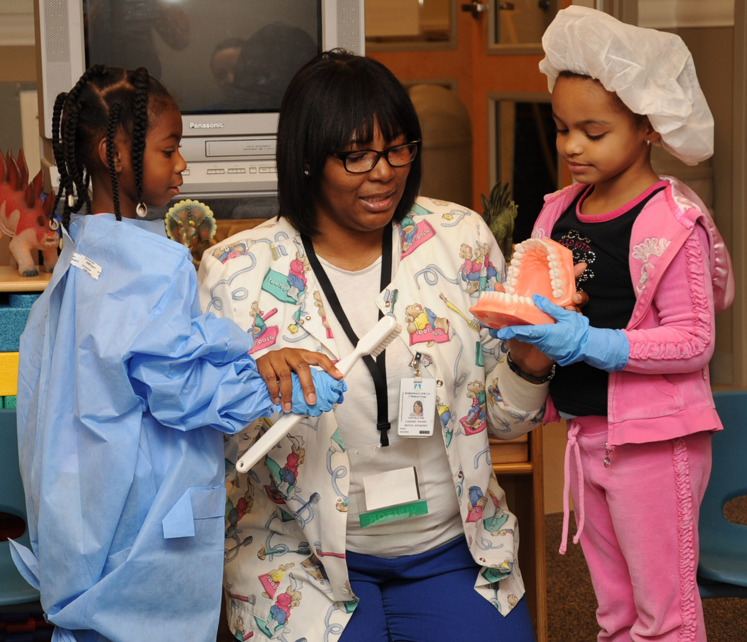 Maintaining proper oral hygiene > Barksdale Air Force Base > Display