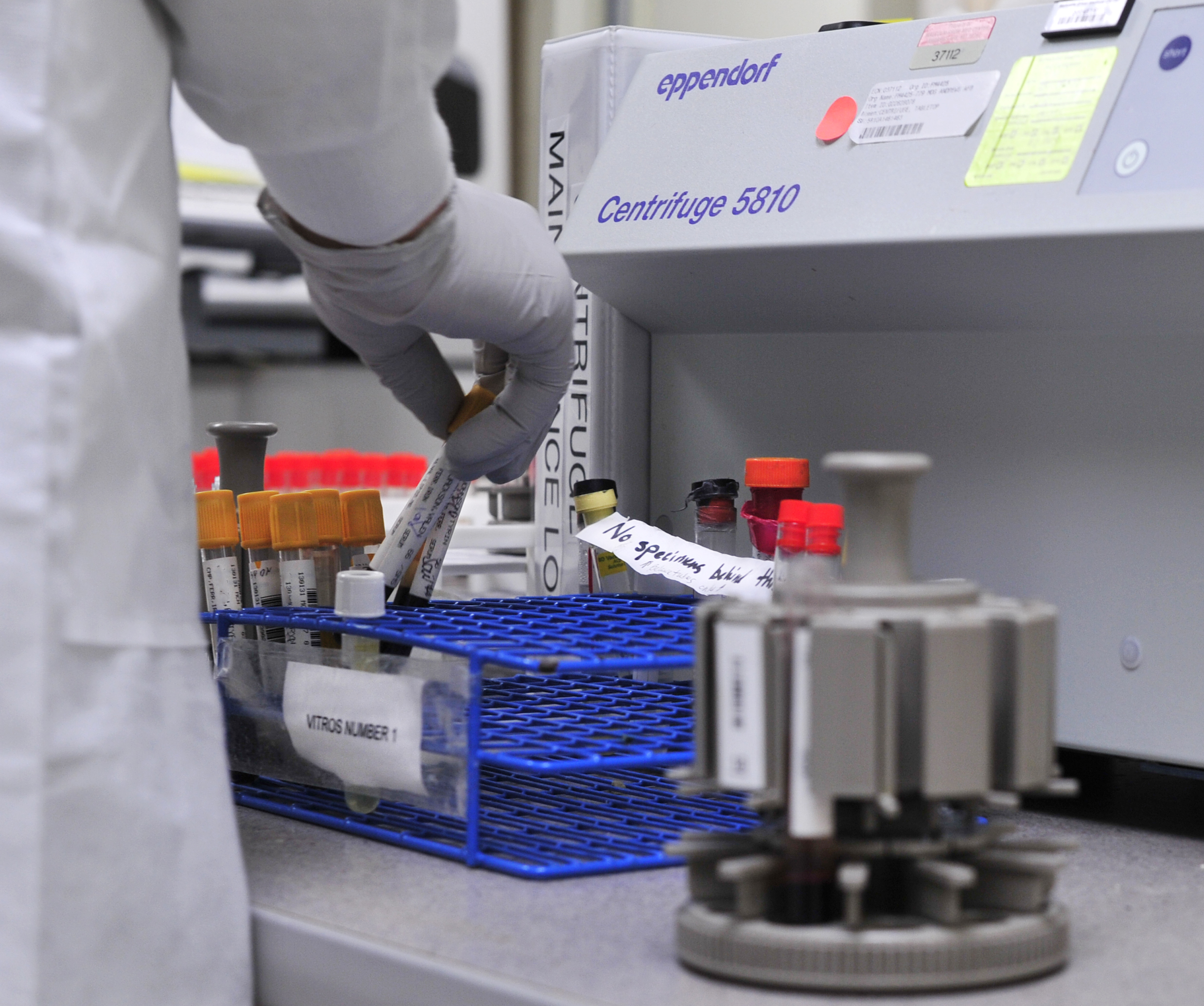 779th Medical Group medical laboratory technicians