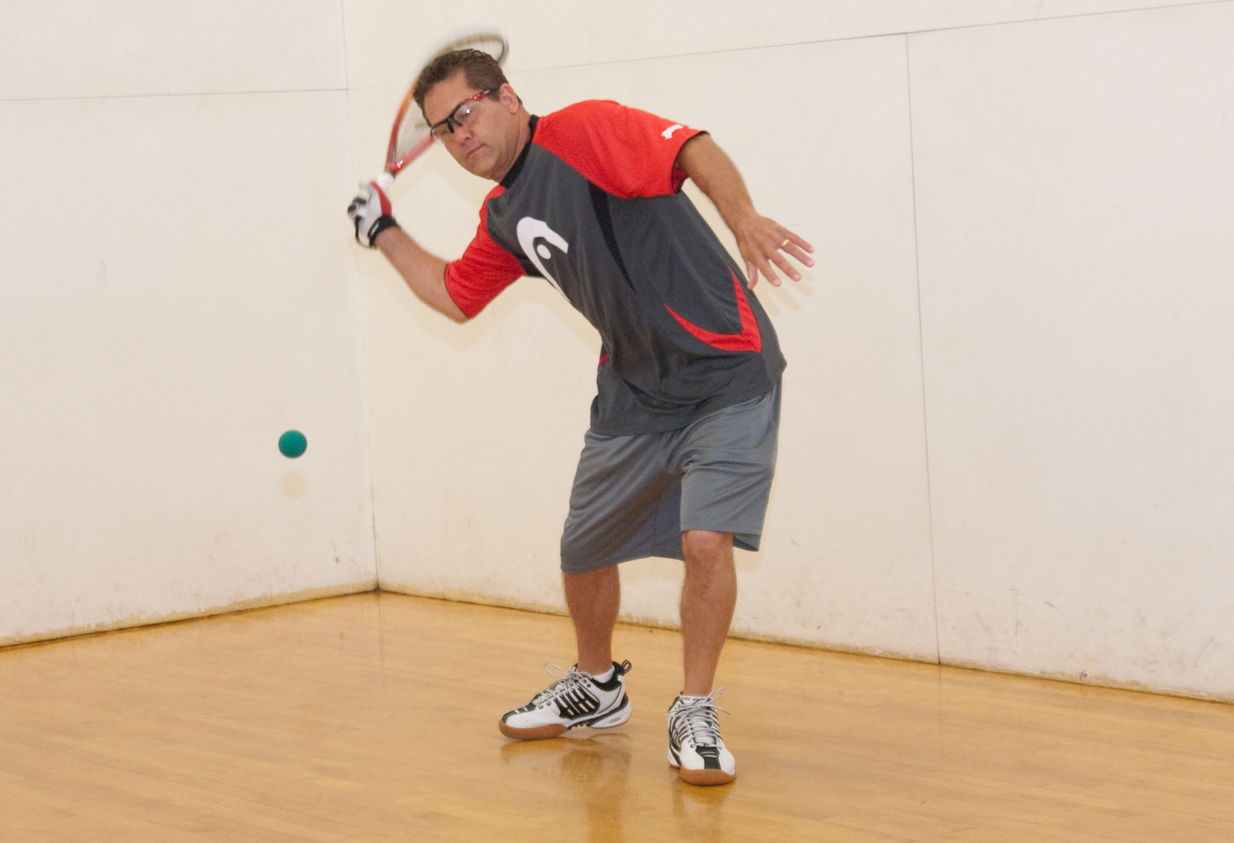 Semper Fit fall racquetball tournament champion