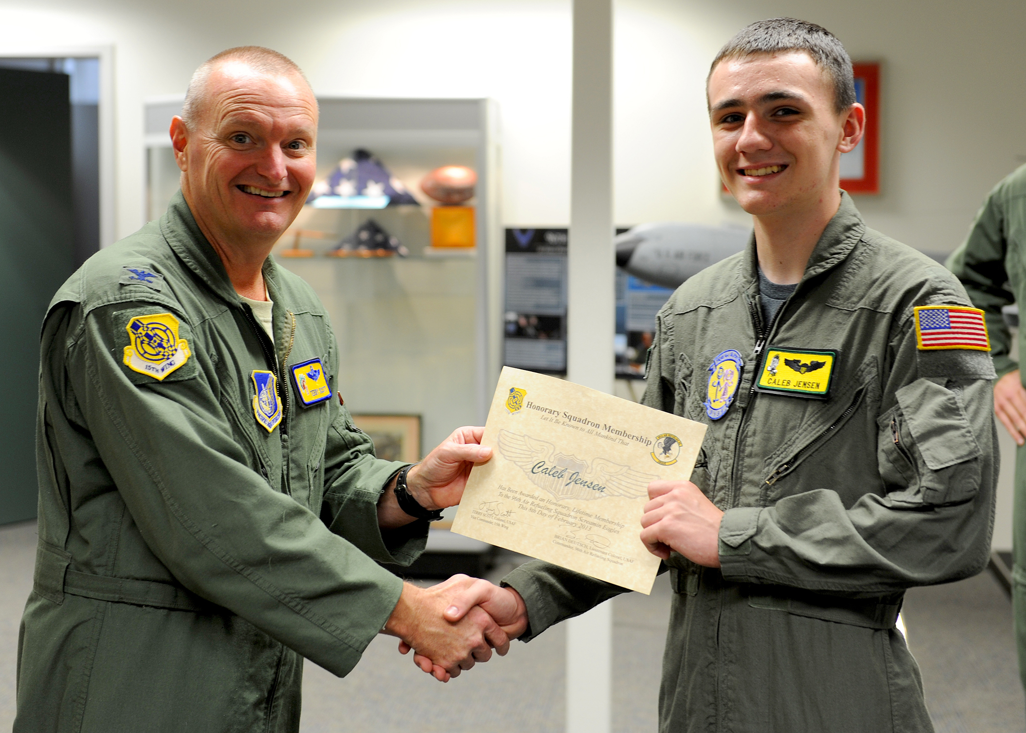 Pilot For a Day: Caleb Jensen > 15th Wing > Article Display