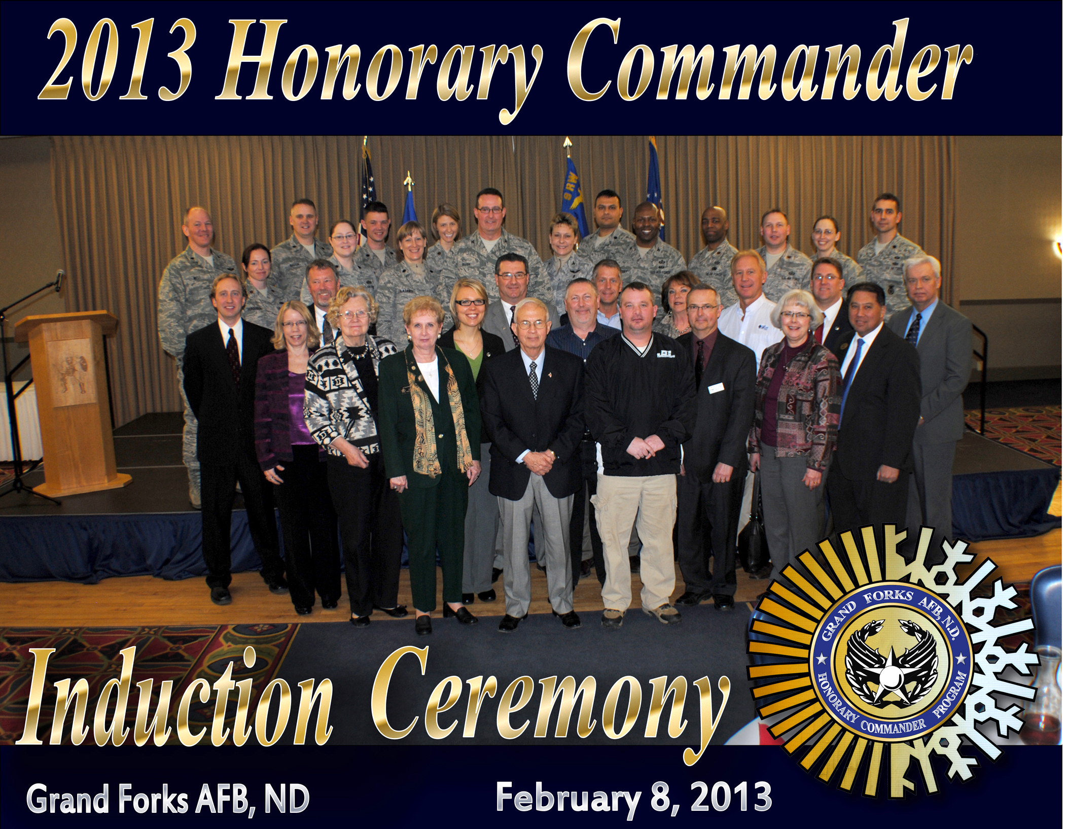 2013 Honorary Commander Induction Ceremony
