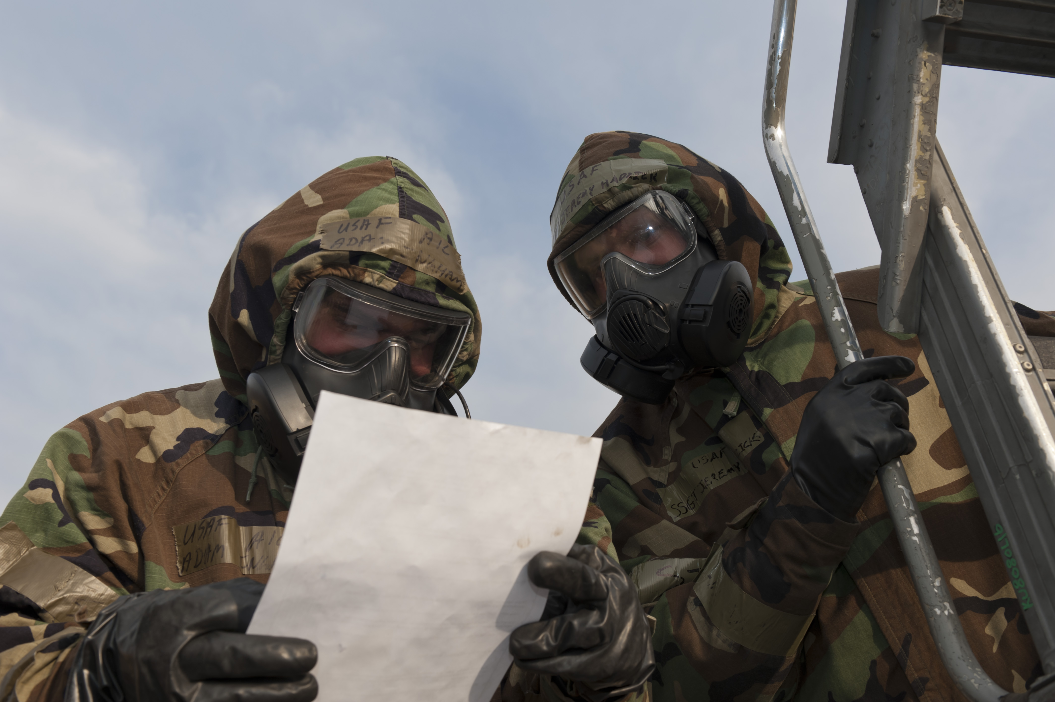 Kunsan Airmen exercise proper aircraft decontamination > Pacific Air ...