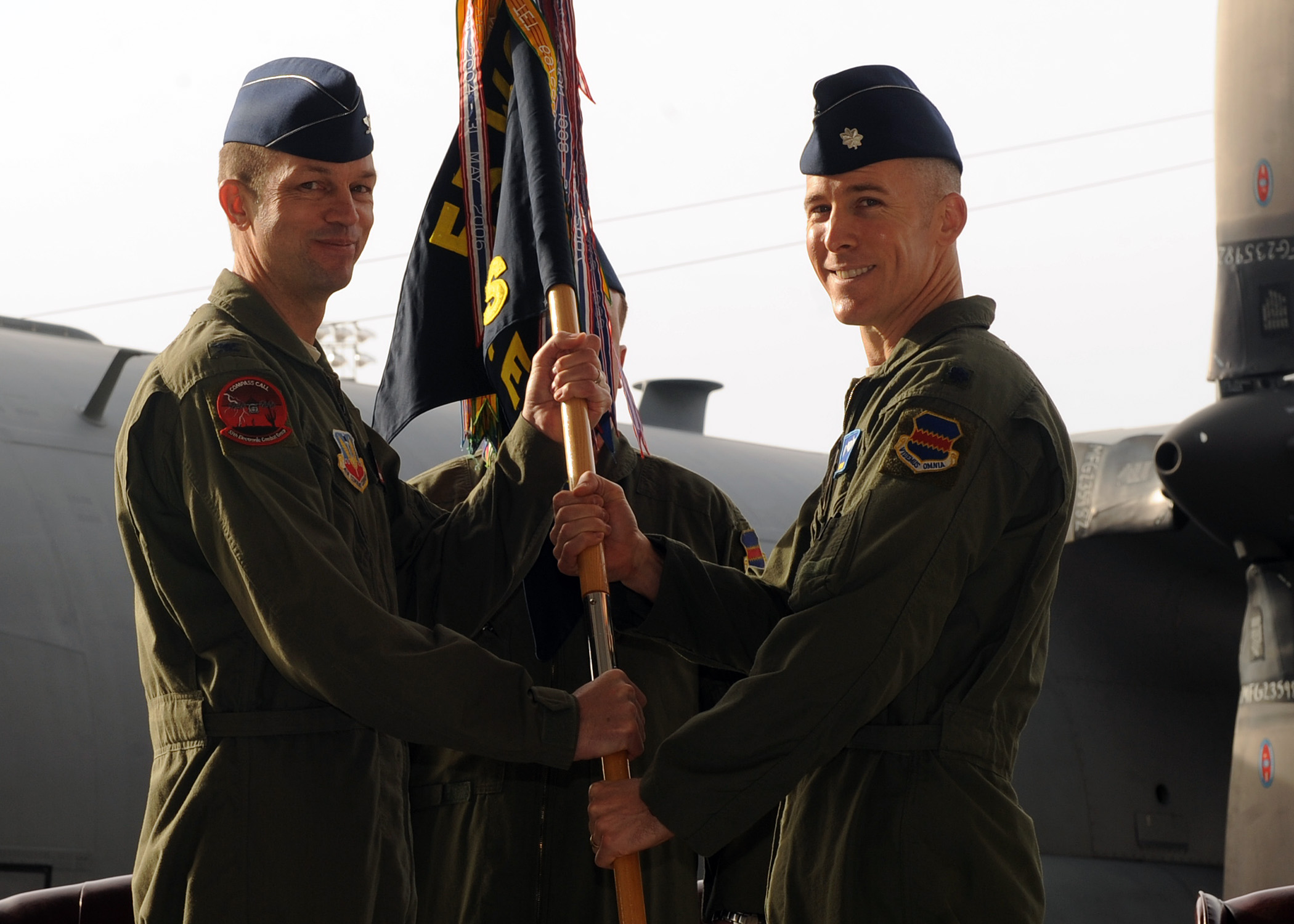 41st ECS change-of-command