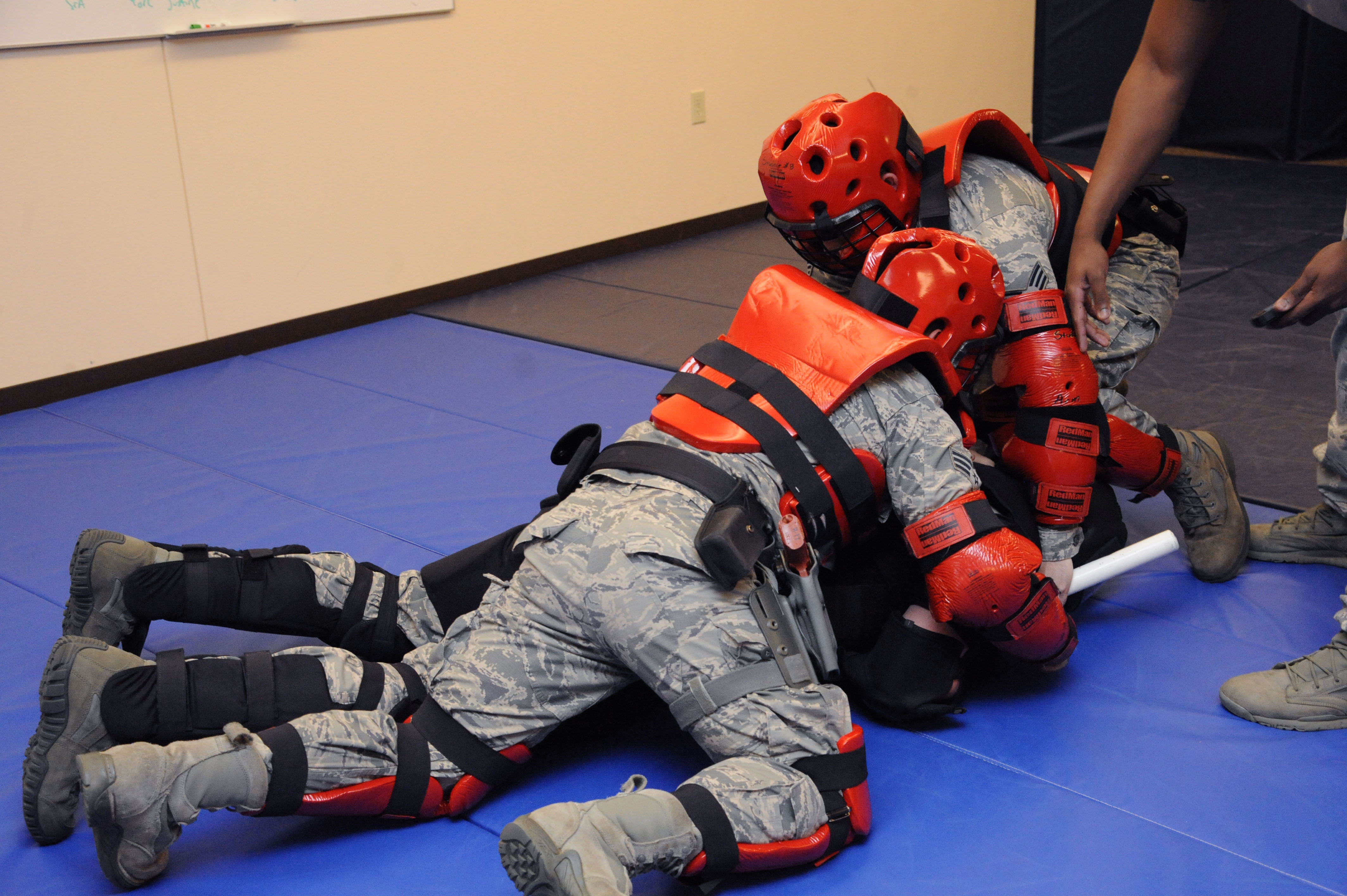 Fight or flight? 2 SFS Airmen learn to use the baton > Barksdale Air ...