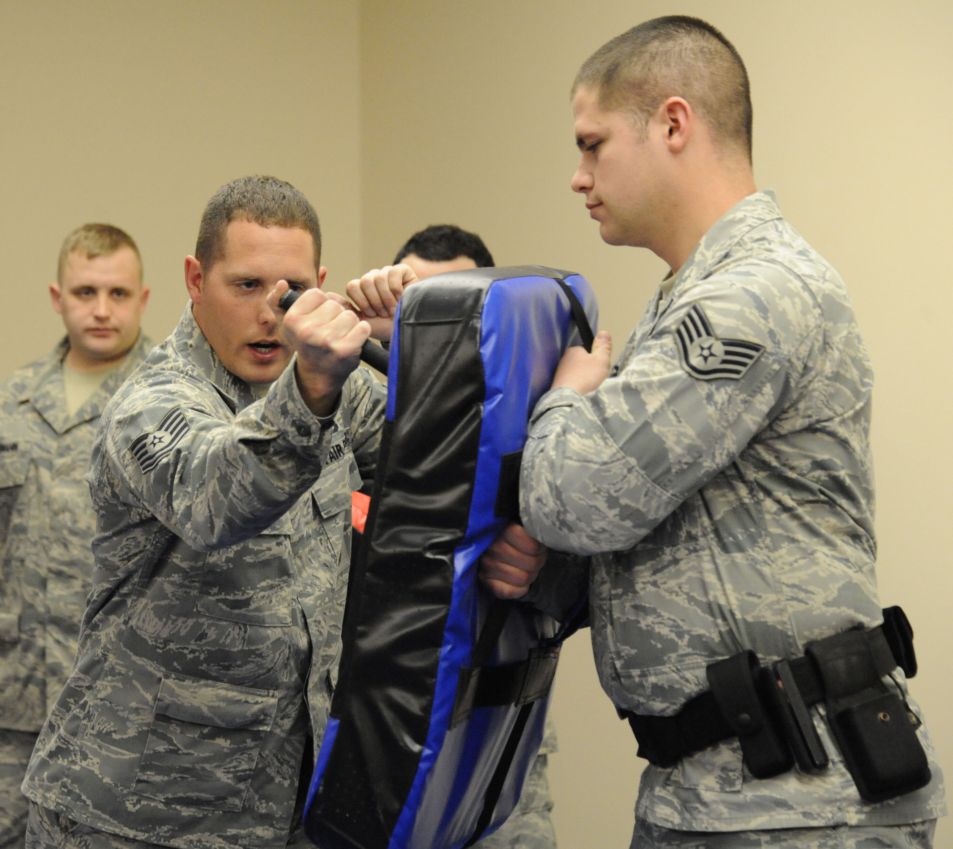 Fight or flight? 2 SFS Airmen learn to use the baton > Barksdale Air ...
