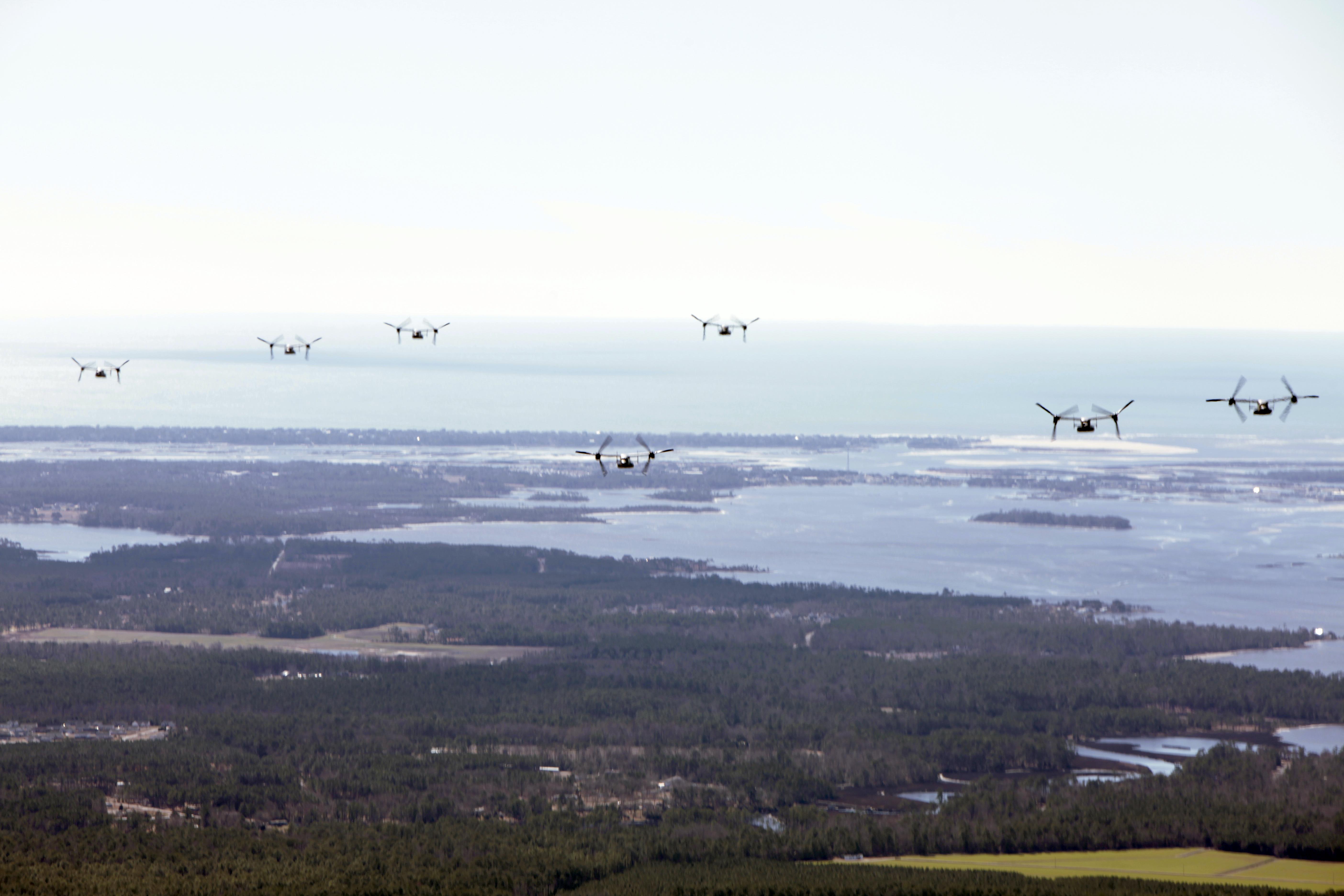 Largest flight in VMM-365 history