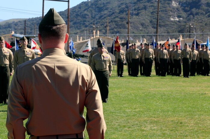 VMU-4 holds first change of command ceremony