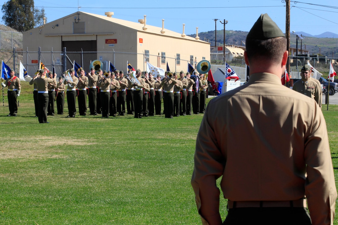 VMU-4 holds first change of command ceremony